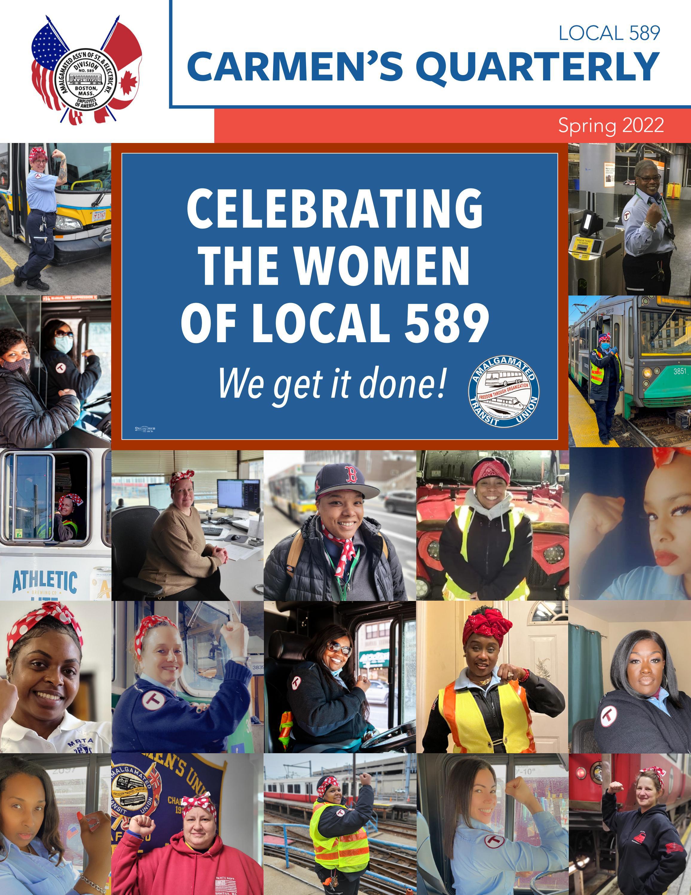 Carmen's Local 589 Spring 2022 Newsletter by Local589ATU - Issuu