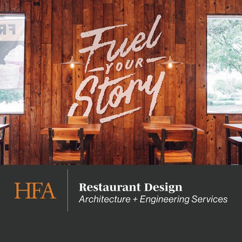Restaurant Design Booklet by HFA - Issuu