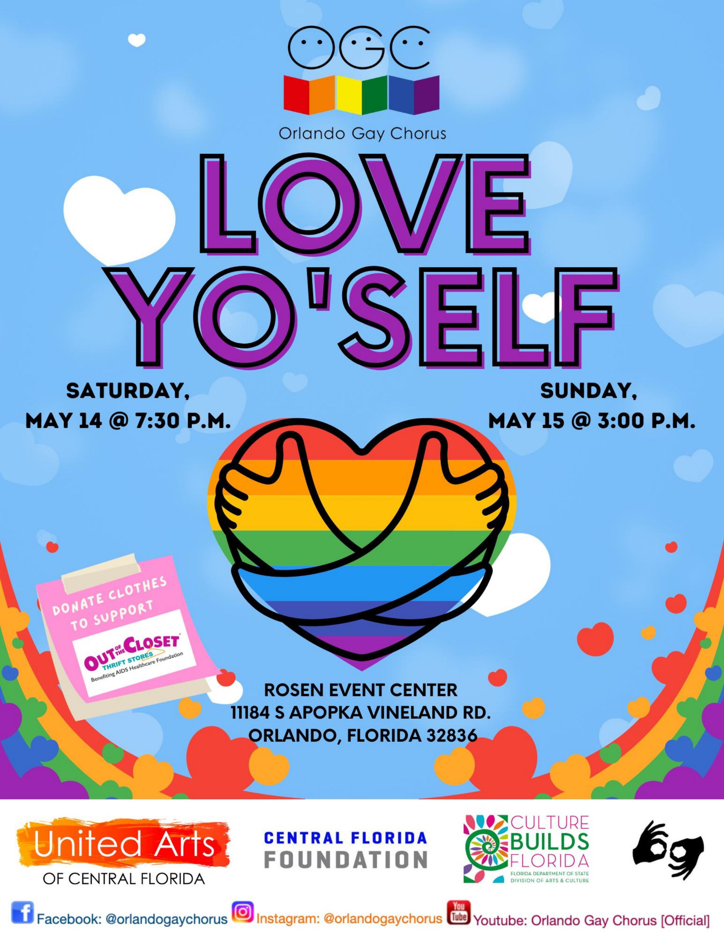Orlando Gay Chorus - Love Yo'Self Concert by Sean Mundy - Issuu