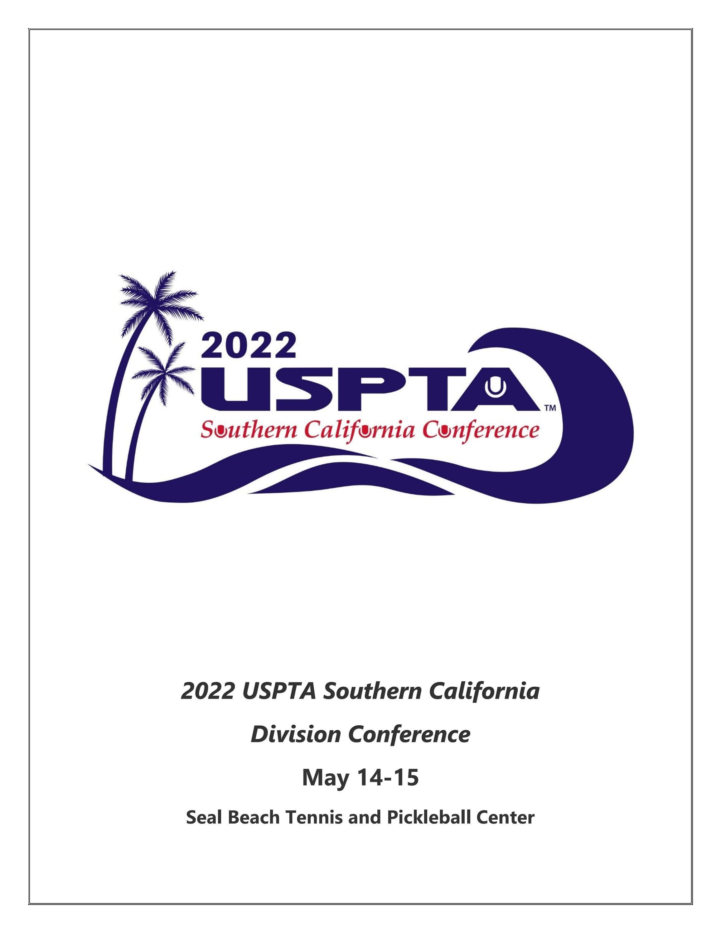 SoCal USPTA May 2022 Conference PROGRAM FINAL by socaluspta - Issuu