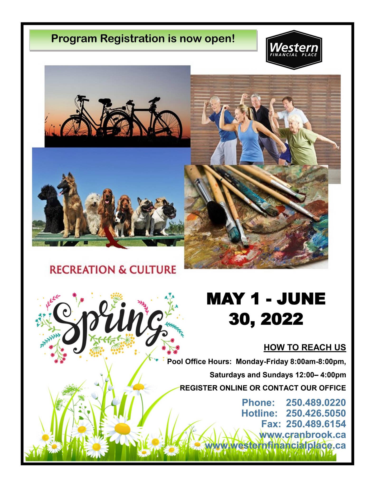 Cranbrook Spring Flyer 2022 by City of Cranbrook - Issuu