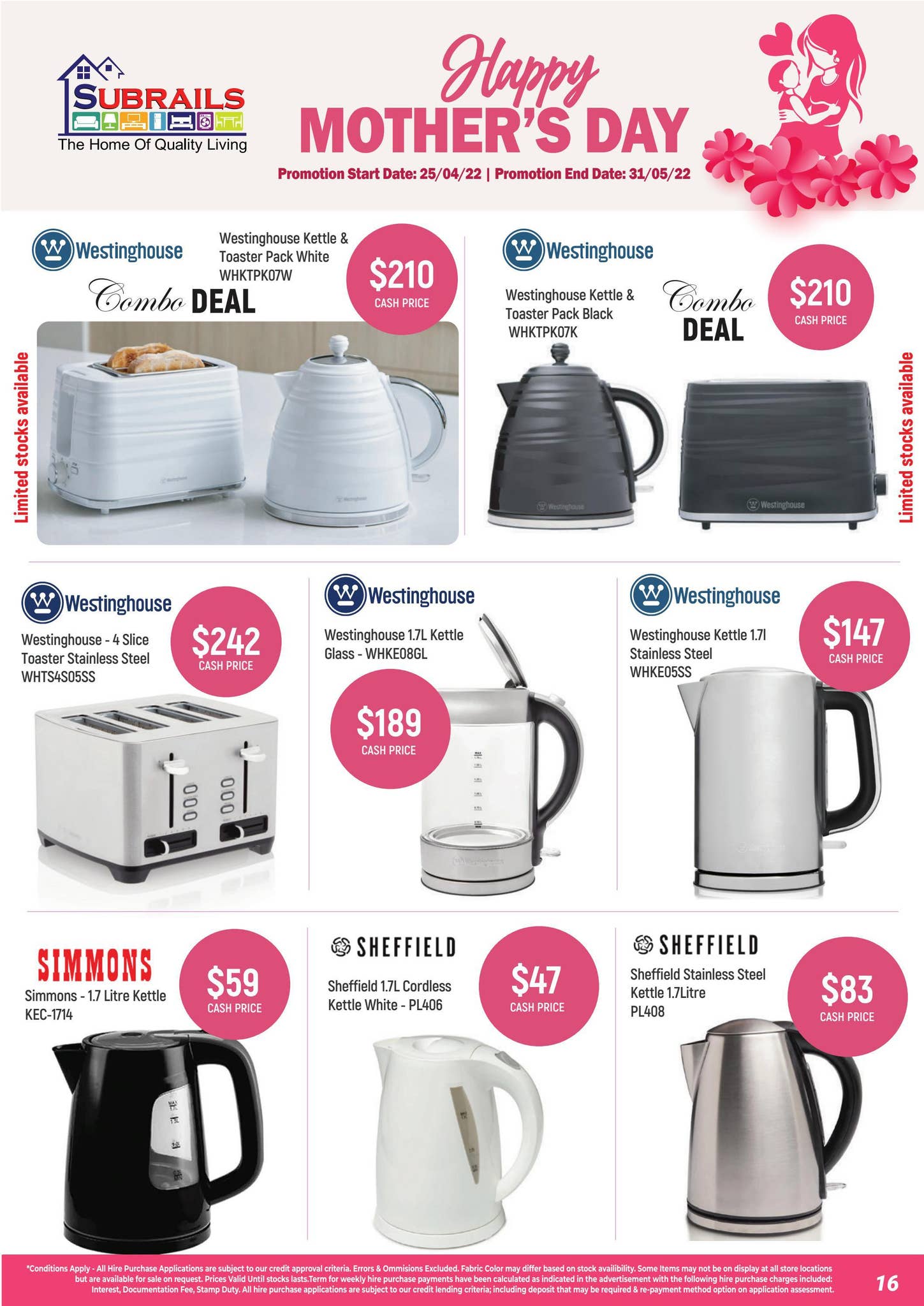 Happy Mothers Day Catalogue 2022 by Subrails Furniture Centre - Issuu