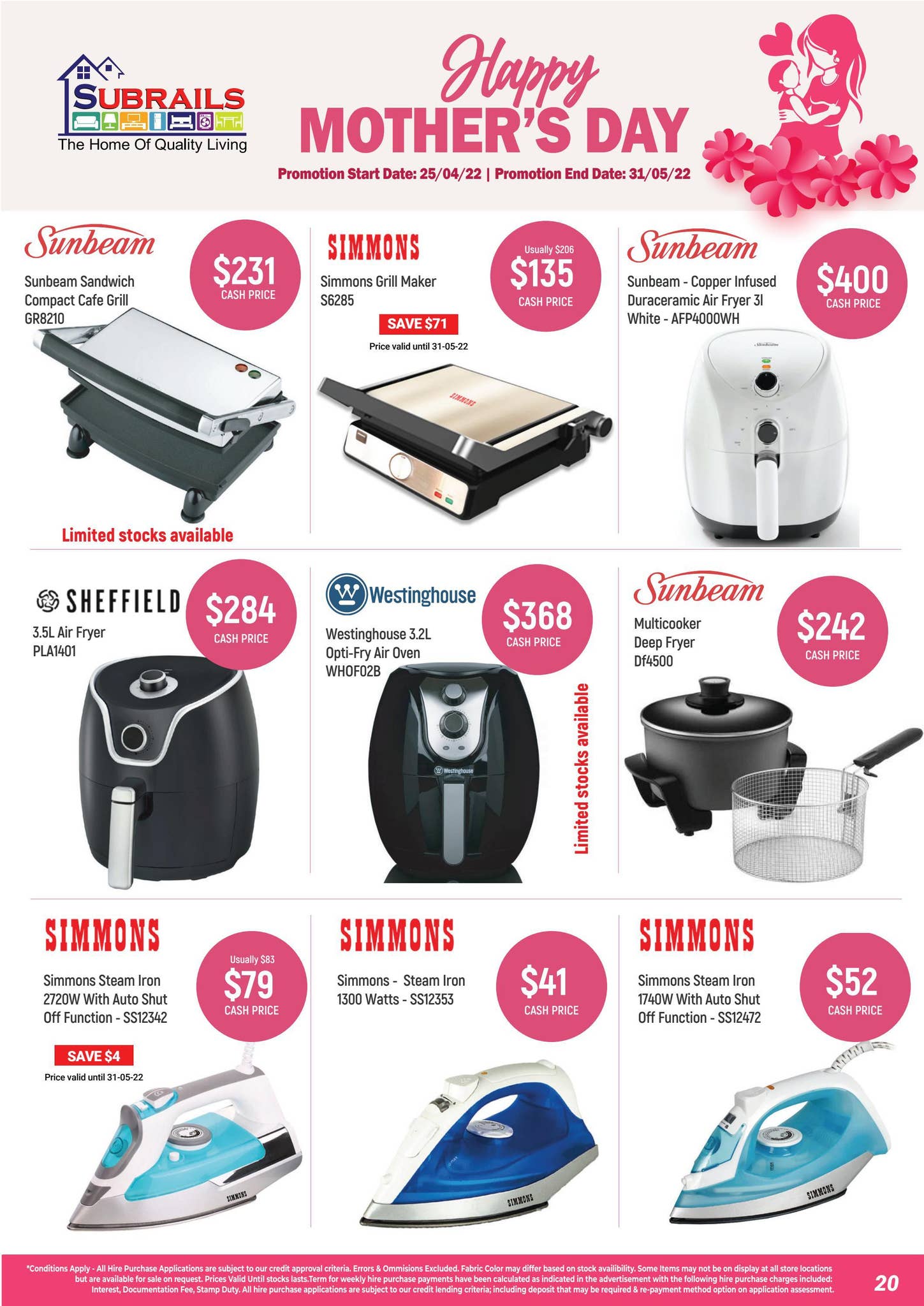 Happy Mothers Day Catalogue 2022 by Subrails Furniture Centre - Issuu