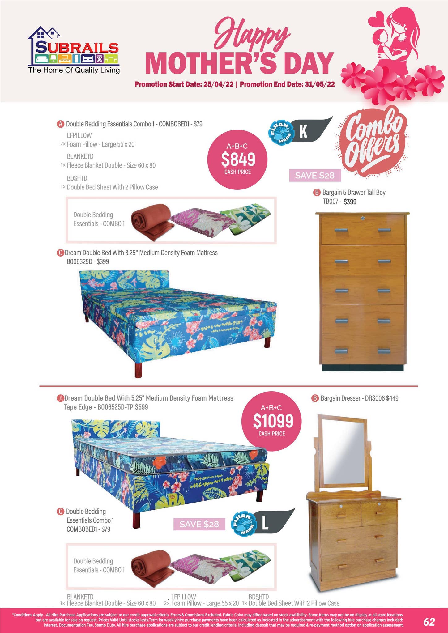 Happy Mothers Day Catalogue 2022 by Subrails Furniture Centre - Issuu