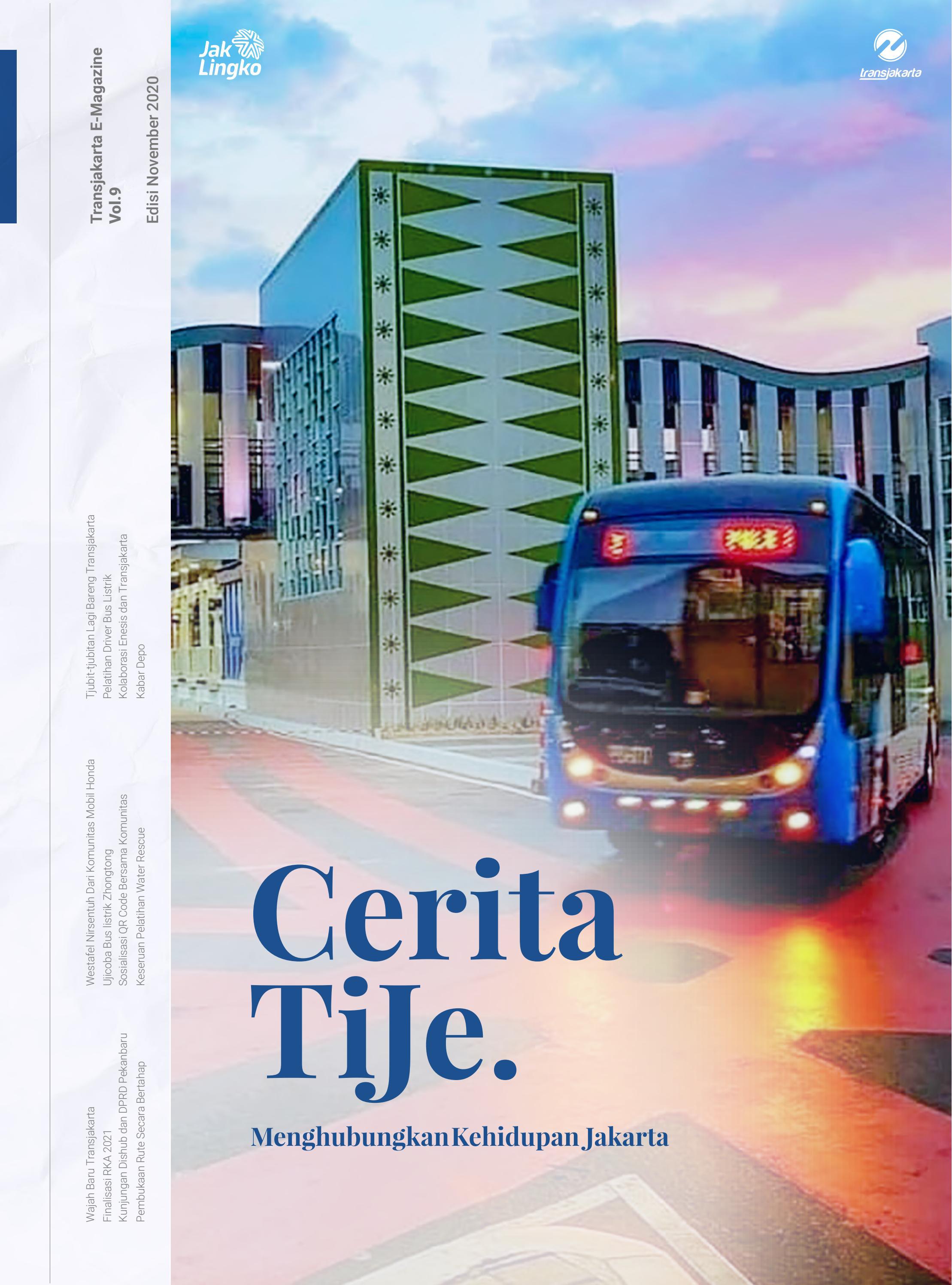 Newsletter Vol.9 Edisi November 2020 by PT Transportasi Jakarta - Issuu