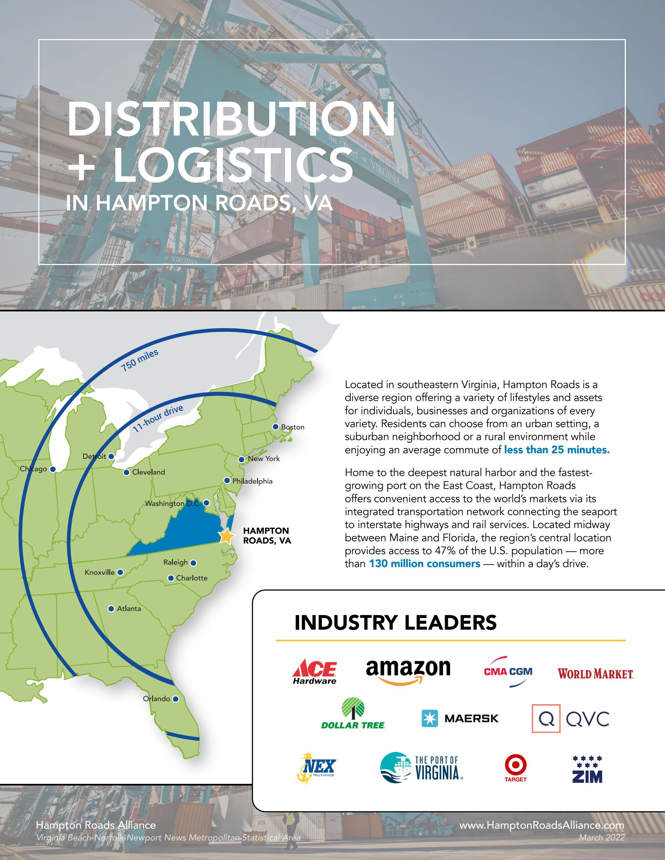 Distribution & Logistics by Hampton Roads Alliance - Issuu