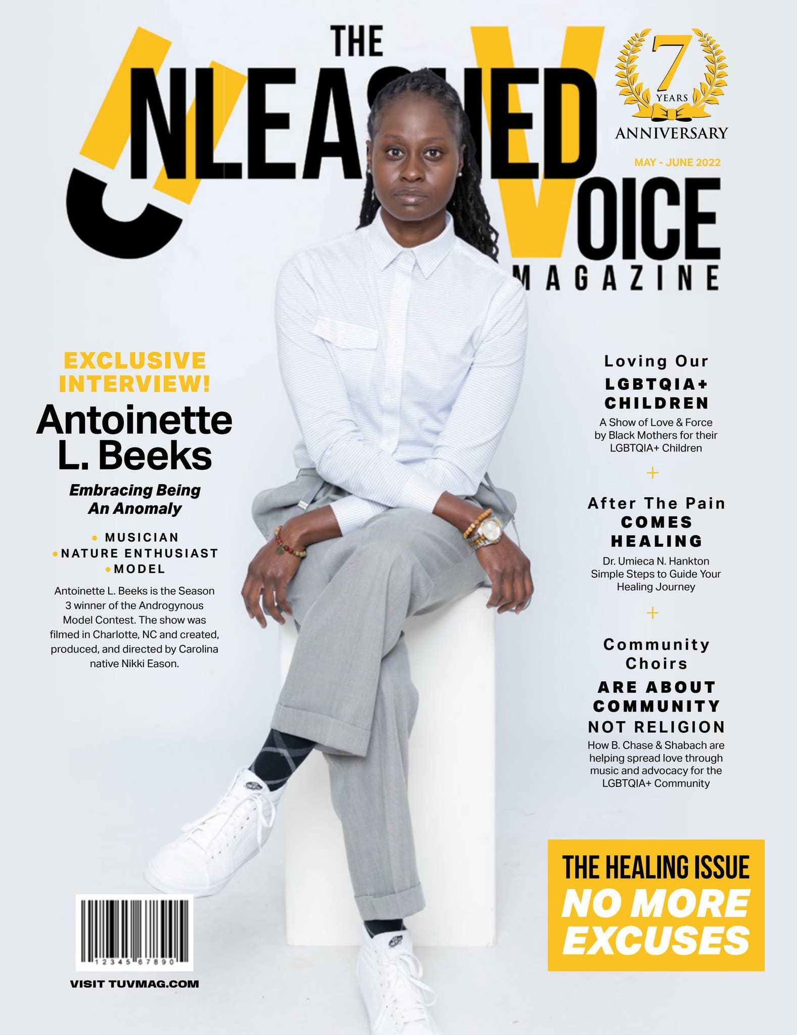 THE UNLEASHED VOICE MAGAZINE 2022 MAY-JUNE ISSUE MEET ANTOINETTE L ...