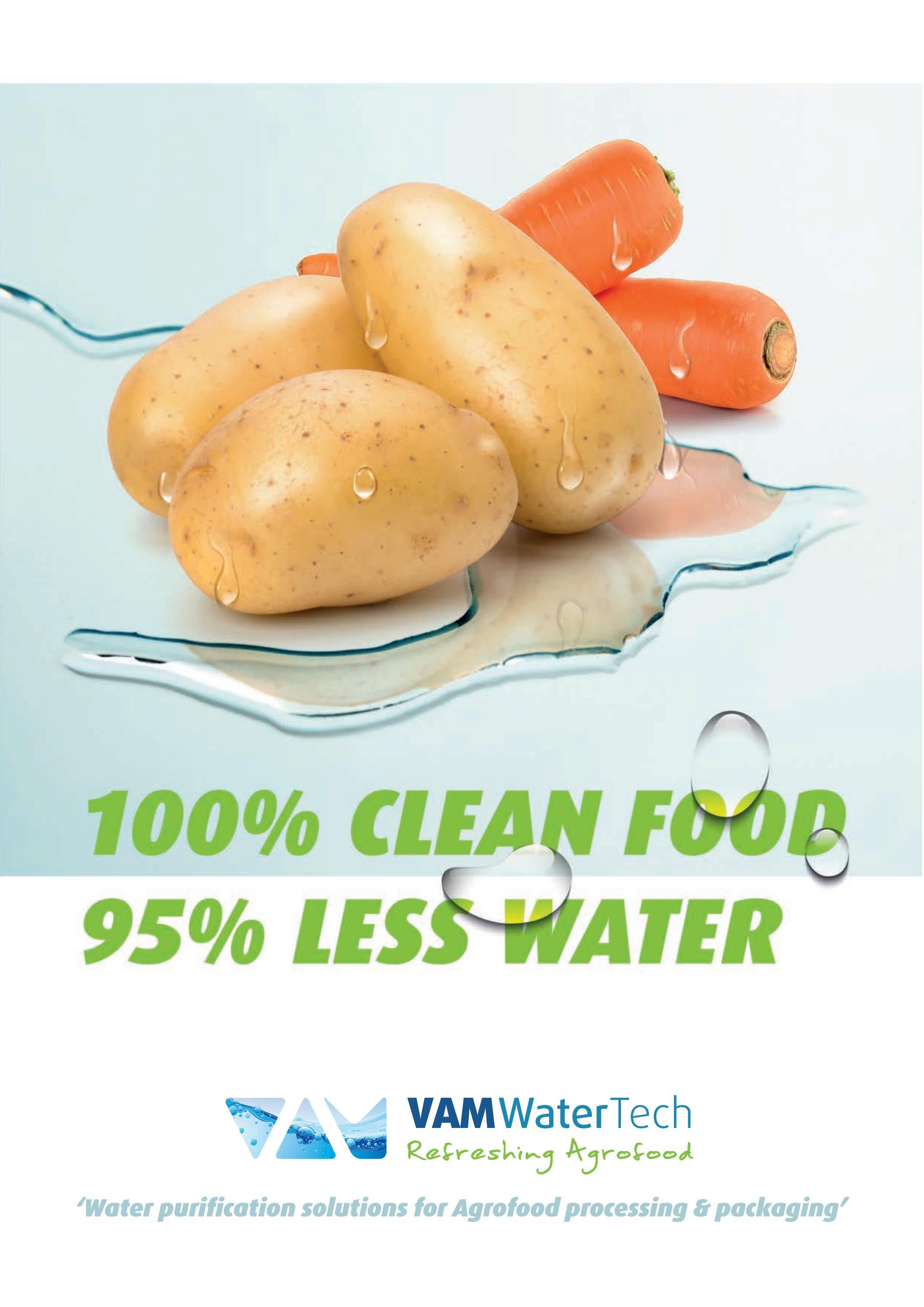 100% clean food, 95% less water by Horticultura & Poscosecha - Issuu