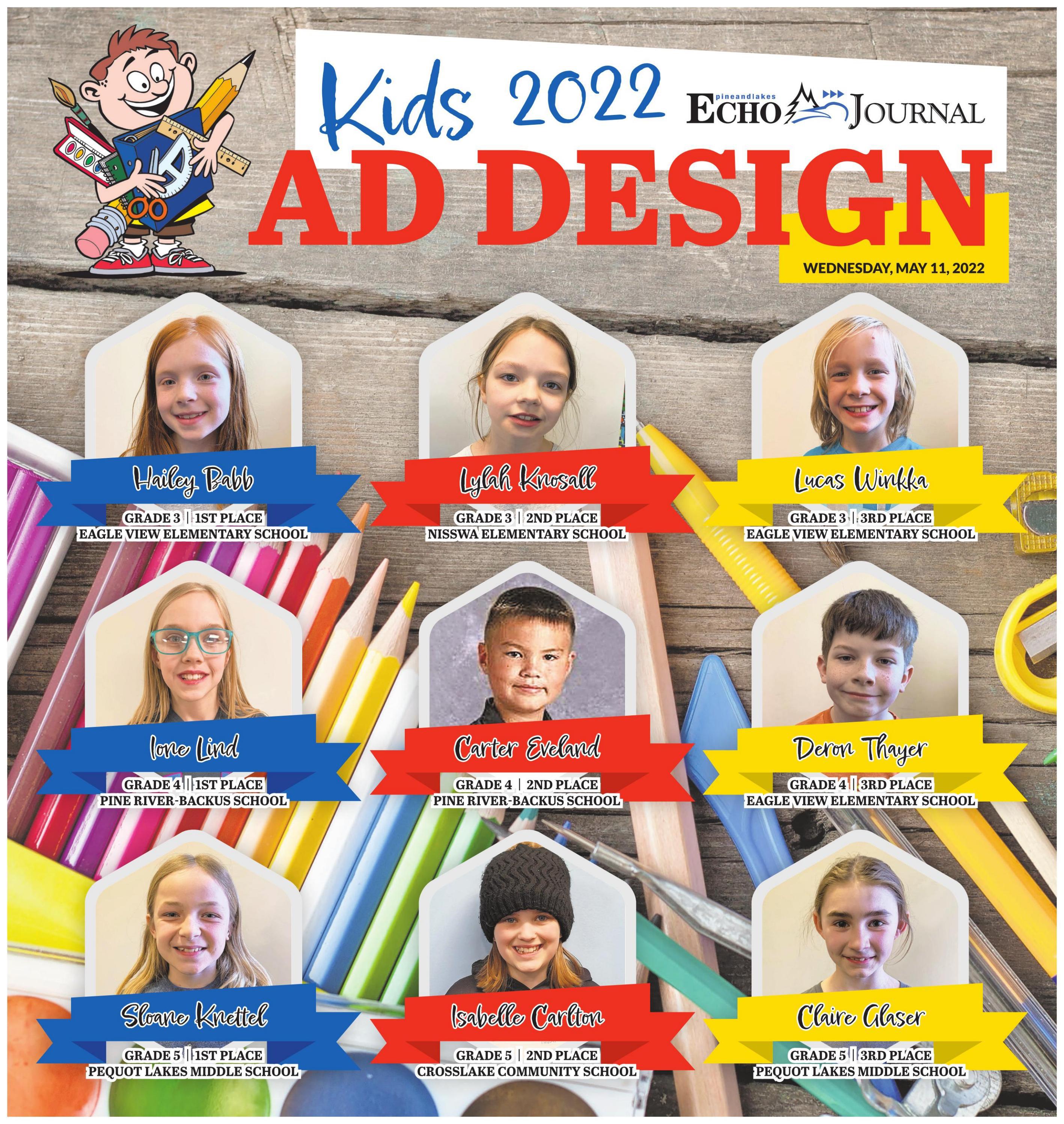 2022 Echo Journal Kids Ad Design Contest by Brainerd Dispatch and Echo ...