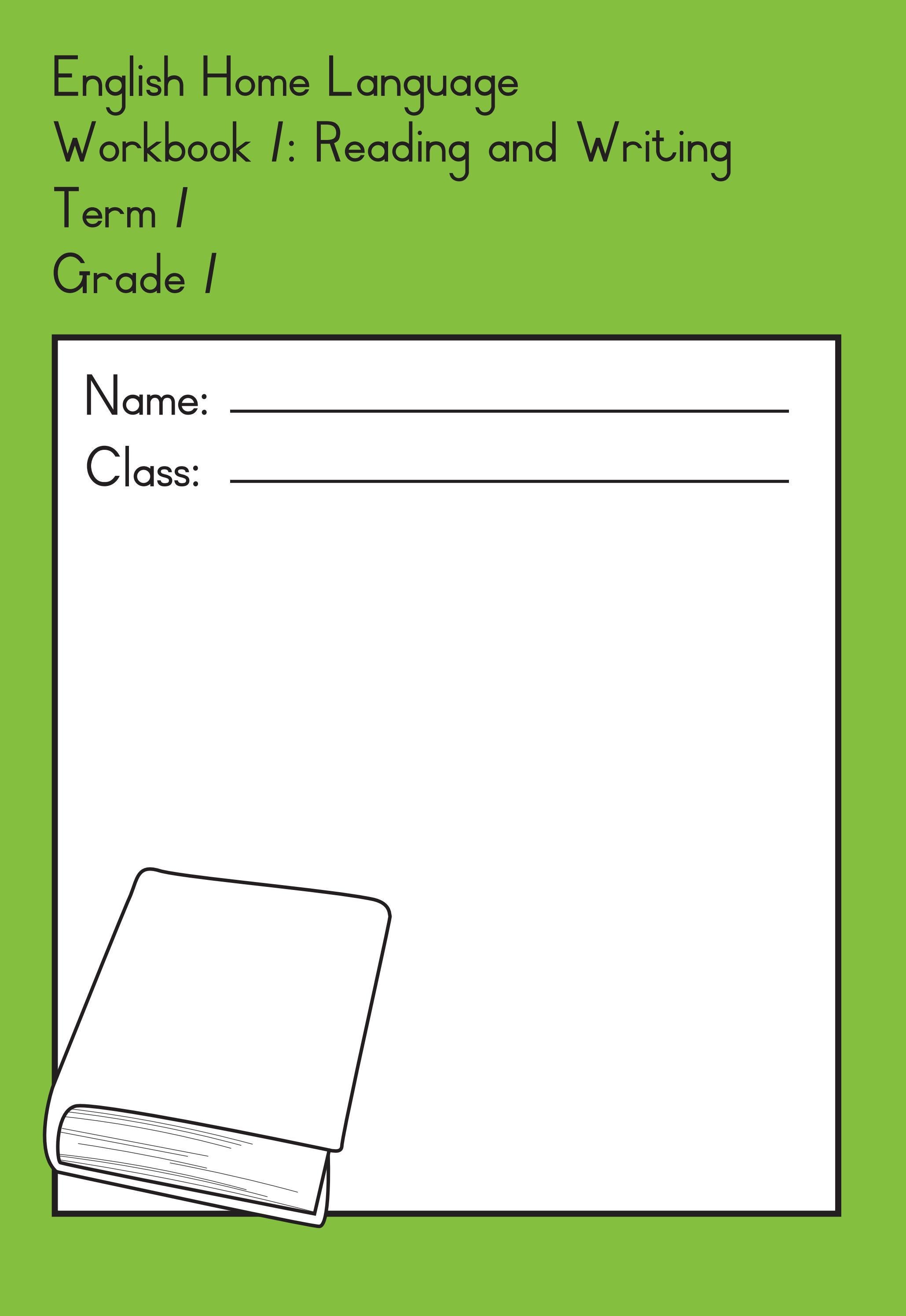 English Home Language Workbook 1: Reading and Writing Term 1 Grade 1 by ...