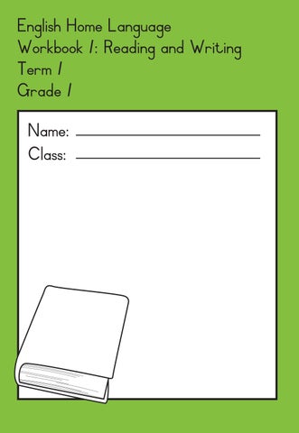 English Home Language Workbook 1: Reading and Writing Term 1 Grade 1 by ...