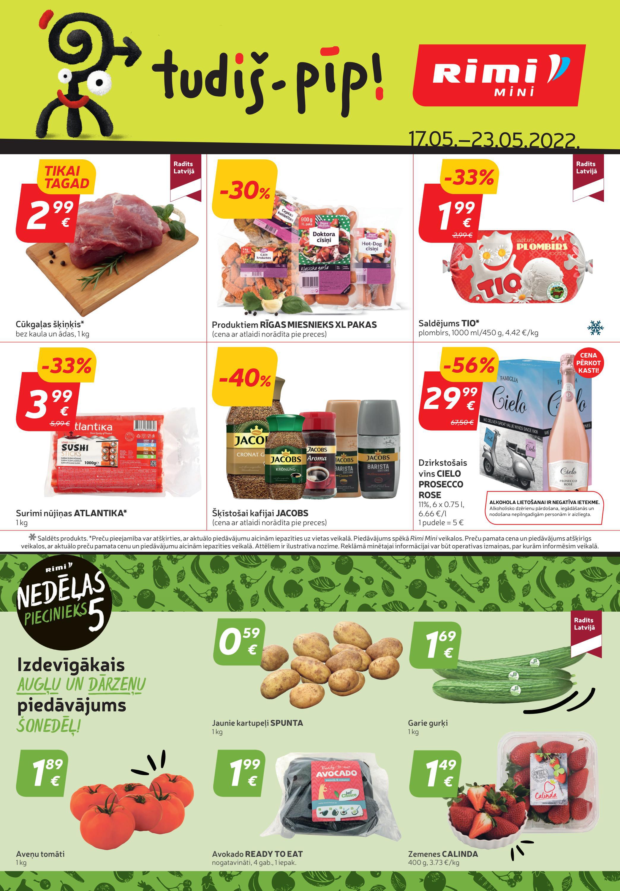 Rimi Mini piedāvājumi 17.05. - 23.05.2022. by Rimi - Issuu