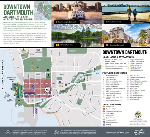 Downtown Dartmouth Walking Map by Discover Halifax - Issuu