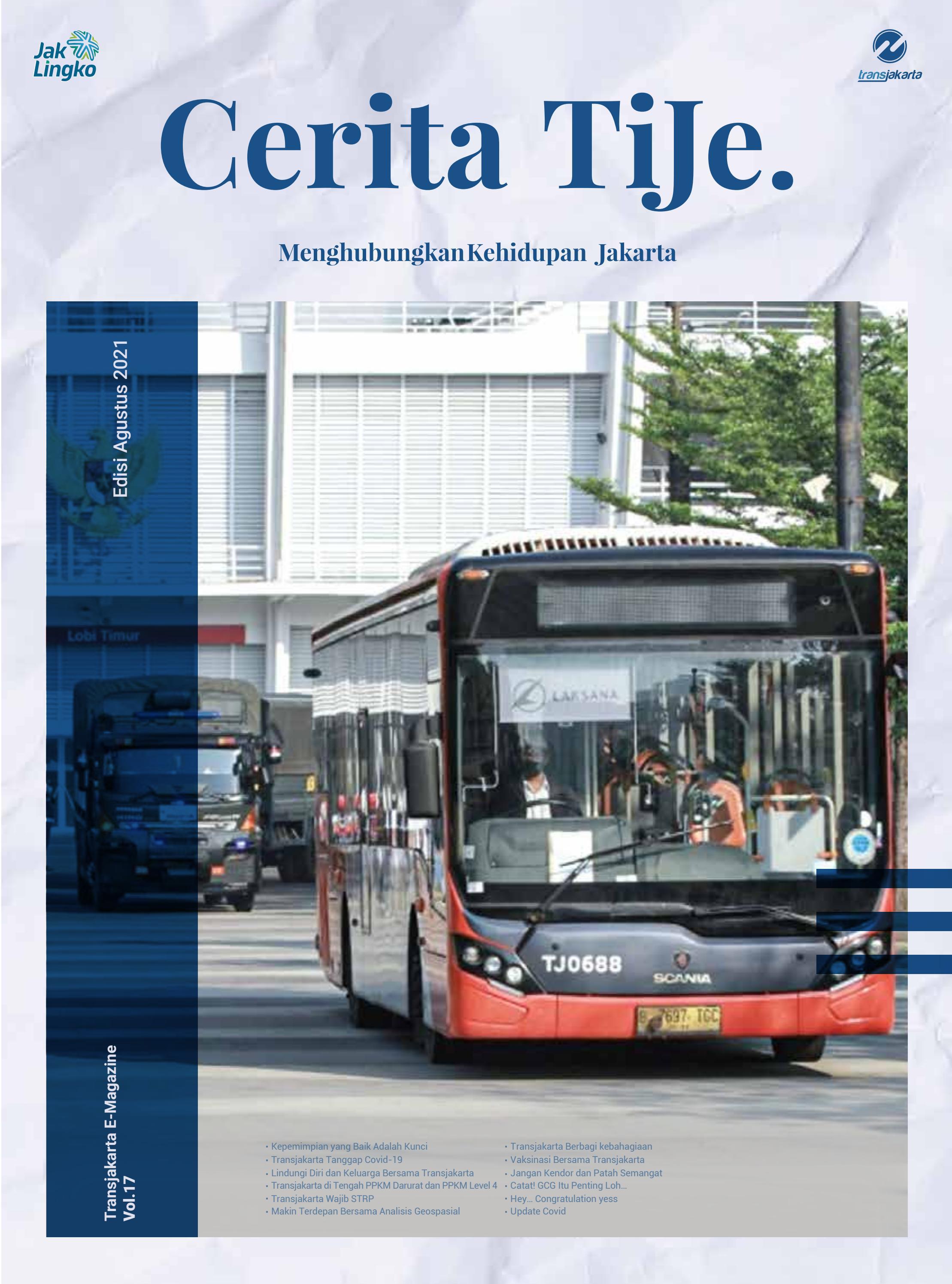 Newsletter Vol.17 Edisi Agustus 2021 by PT Transportasi Jakarta - Issuu