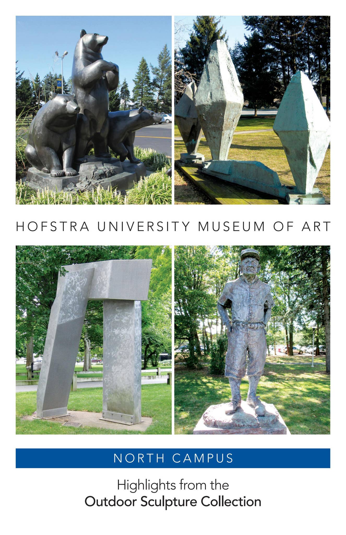 Outdoor Sculpture Collection: North Campus Map by Hofstra University ...