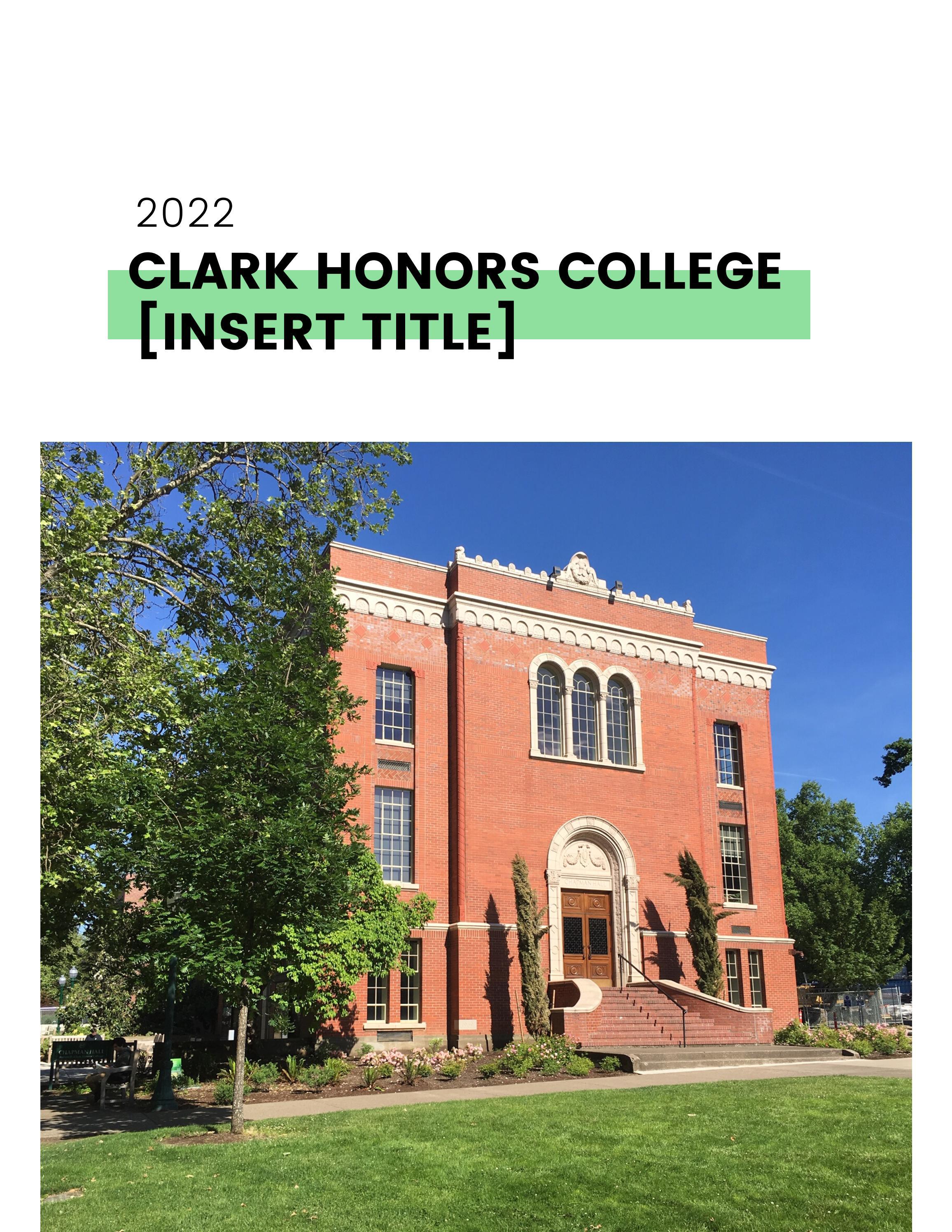 Chc Test By Clarkhonorscollege Issuu Chc Test By Clarkhonorscollege Issuu