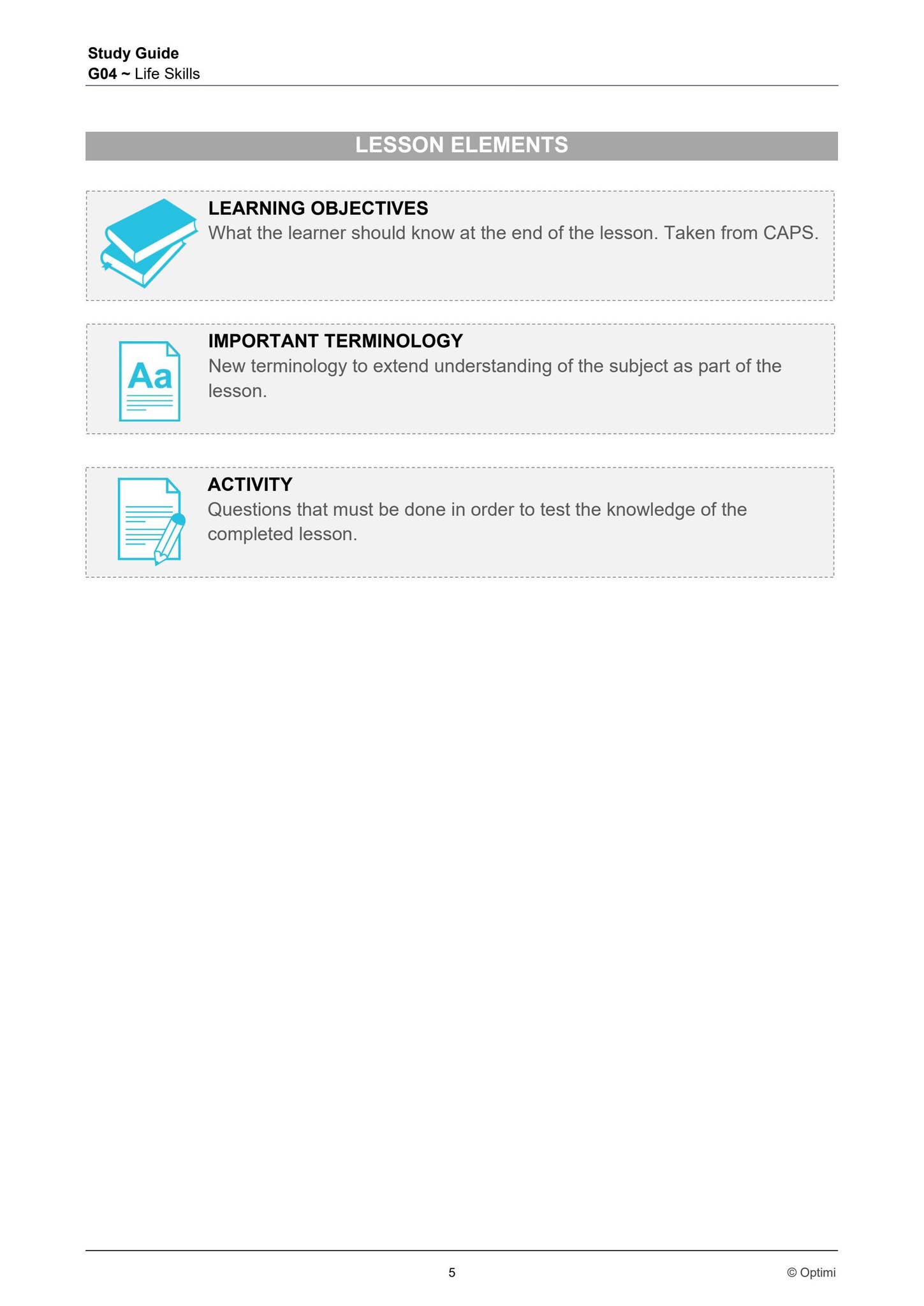 Intermediate Phase Grade 4 Study Guide Life Skills by Impaq - Issuu