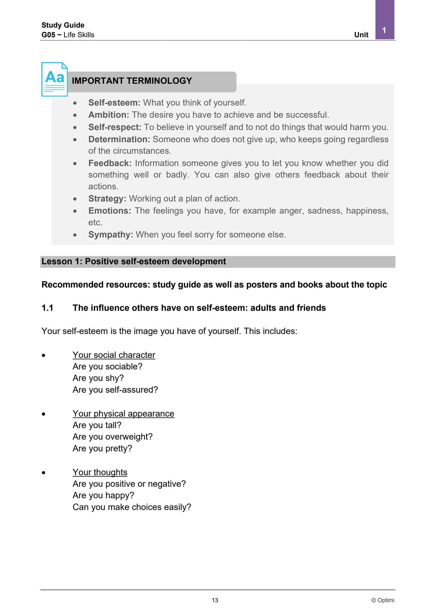 Intermediate Phase Grade 5 Study Guide Life Skills by Impaq - Issuu