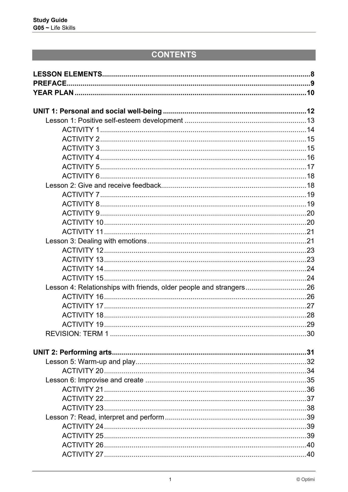 Intermediate Phase Grade 5 Study Guide Life Skills by Impaq - Issuu