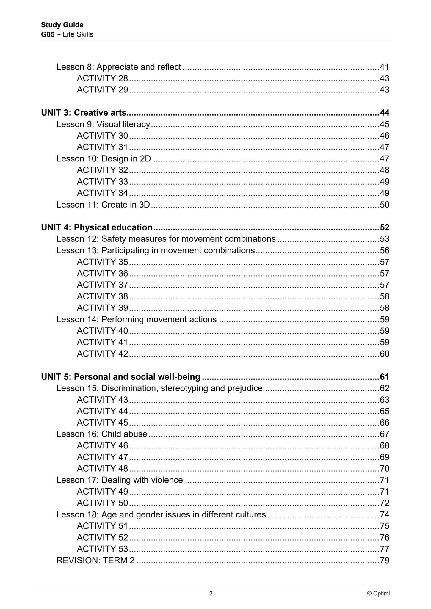 Intermediate Phase Grade 5 Study Guide Life Skills by Impaq - Issuu
