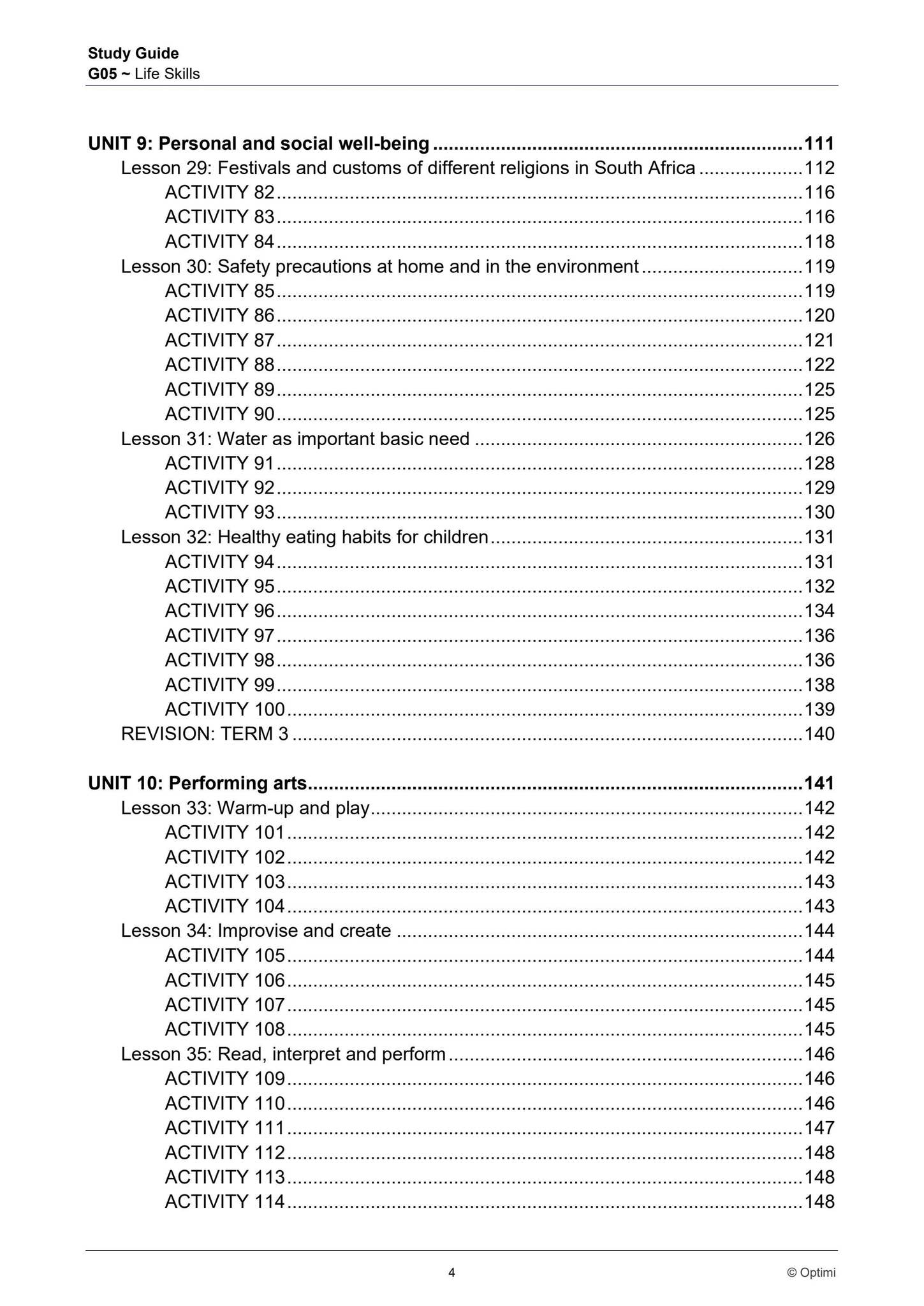 Intermediate Phase Grade 5 Study Guide Life Skills by Impaq - Issuu