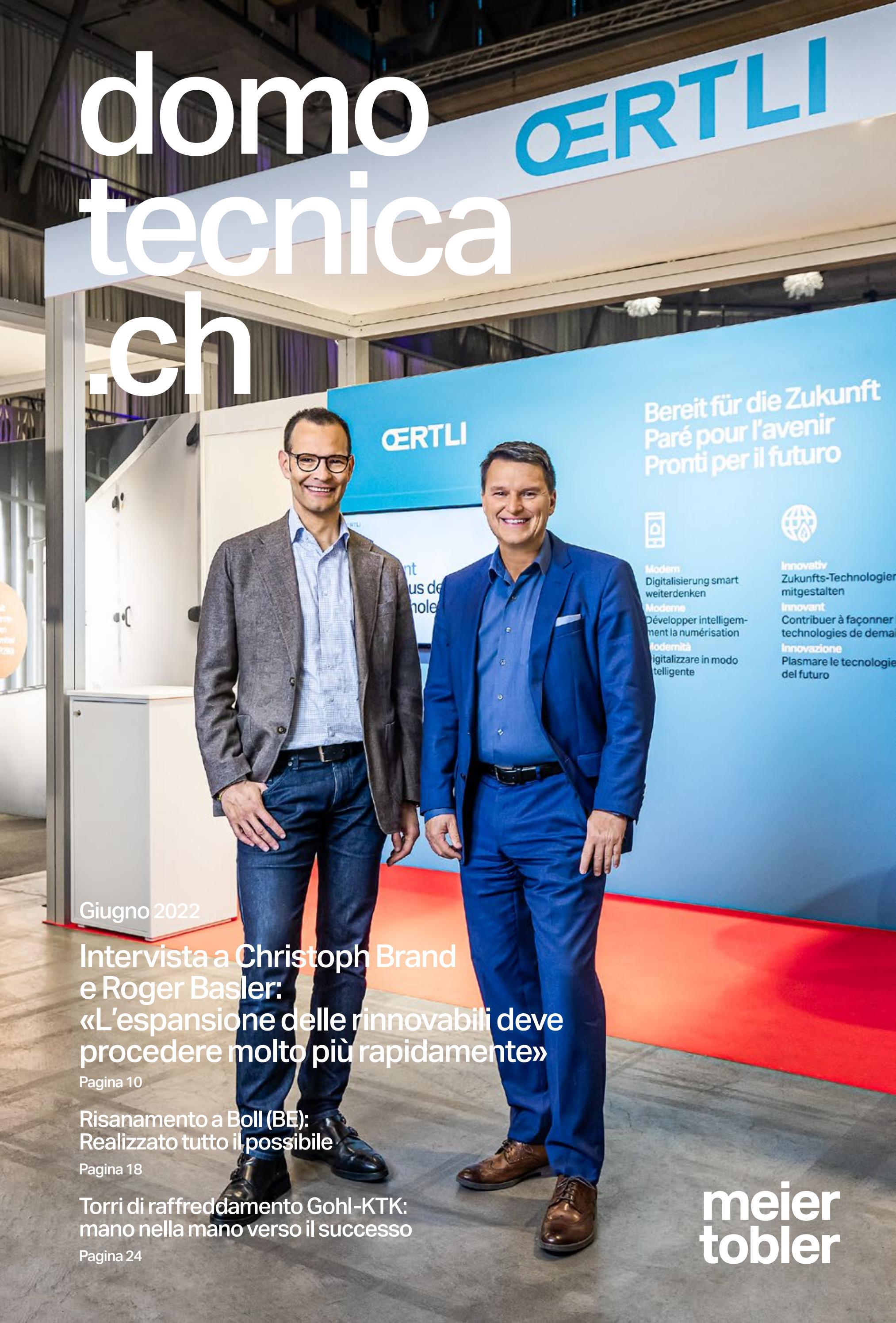 domotecnica.ch 2.2022 by Meier Tobler AG - Issuu