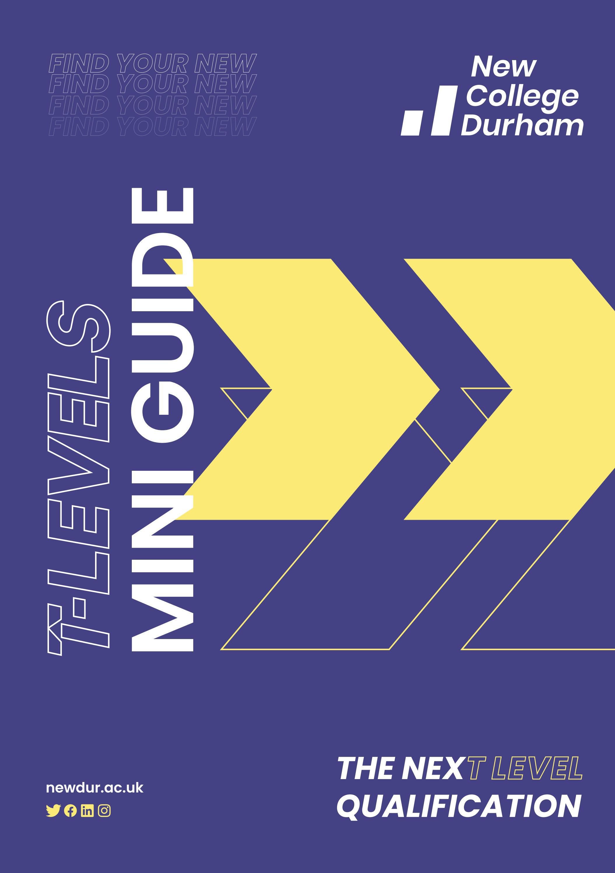 T-Levels Mini Guide by new-college-durham - Issuu