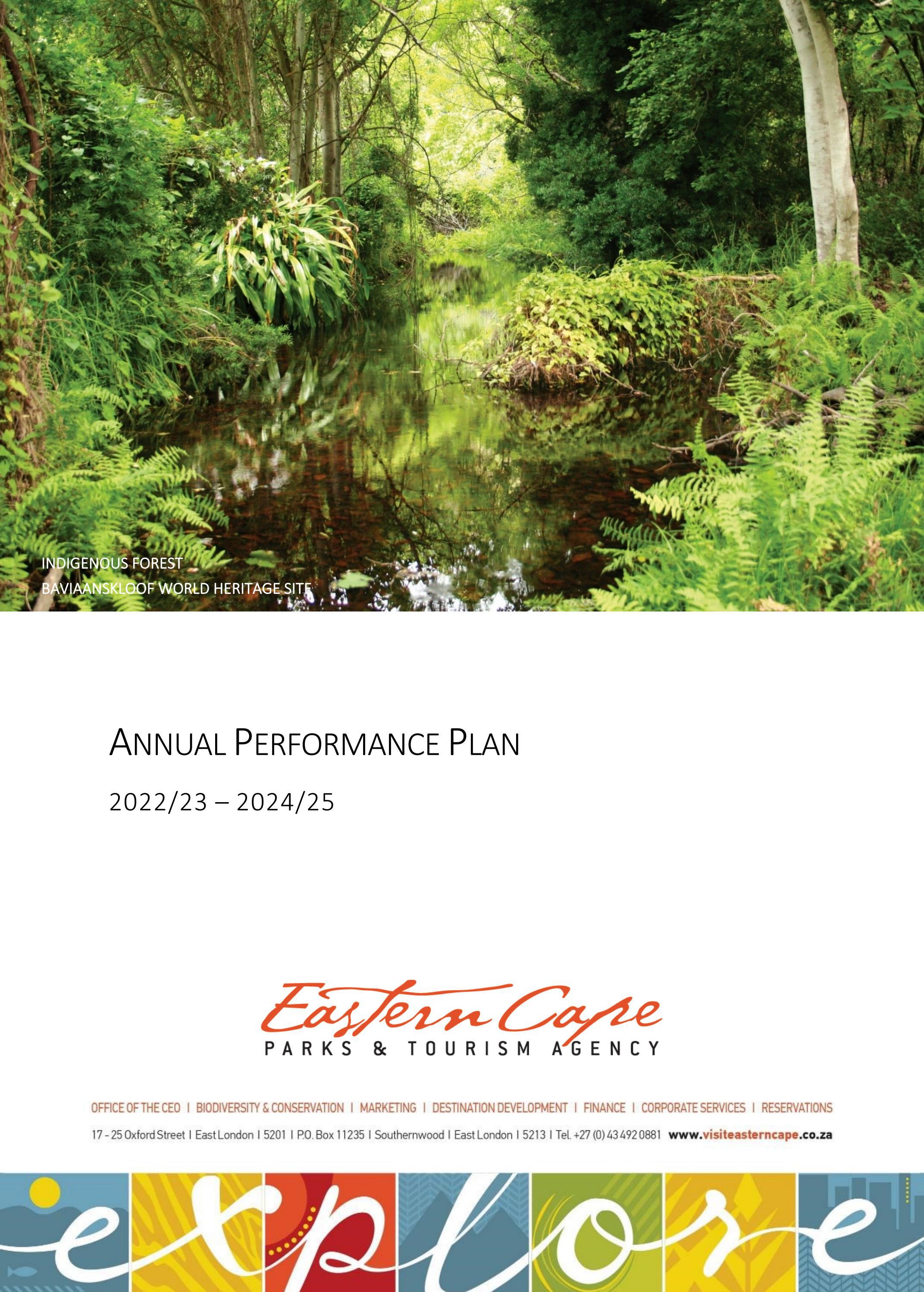 ECPTA Annual Performance Plan 2022/23 by ECPTA - Issuu