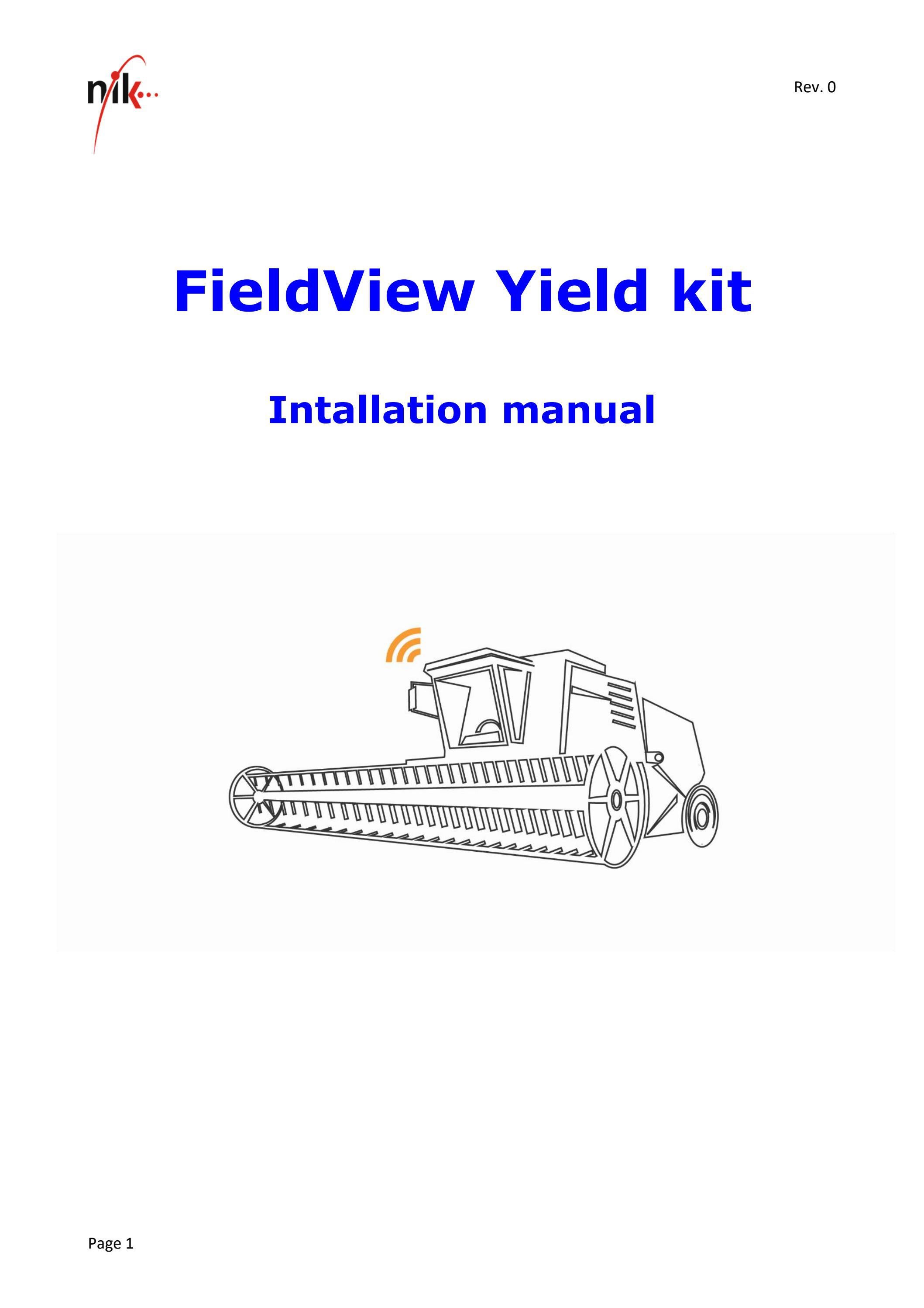 FieldView Yield Kit Mannual EN by nikgroup - Issuu