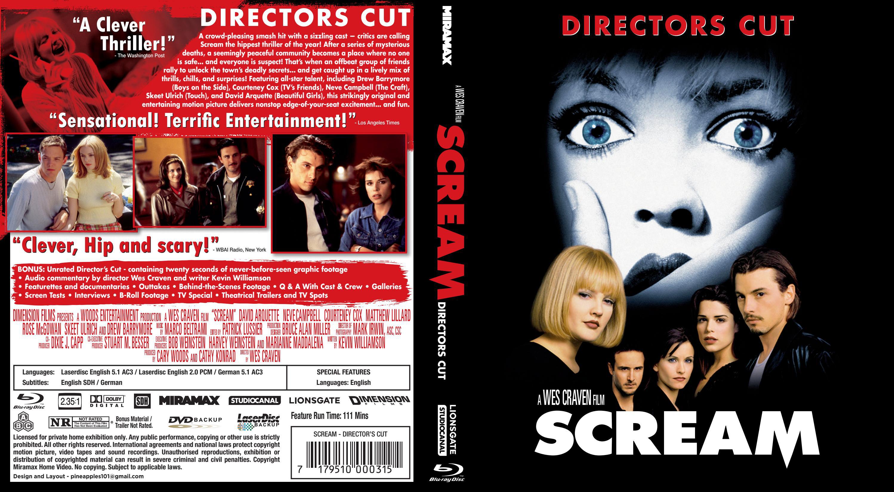 Scream - Directors Cut - Blu Ray Artwork by Dave Simkiss - Issuu