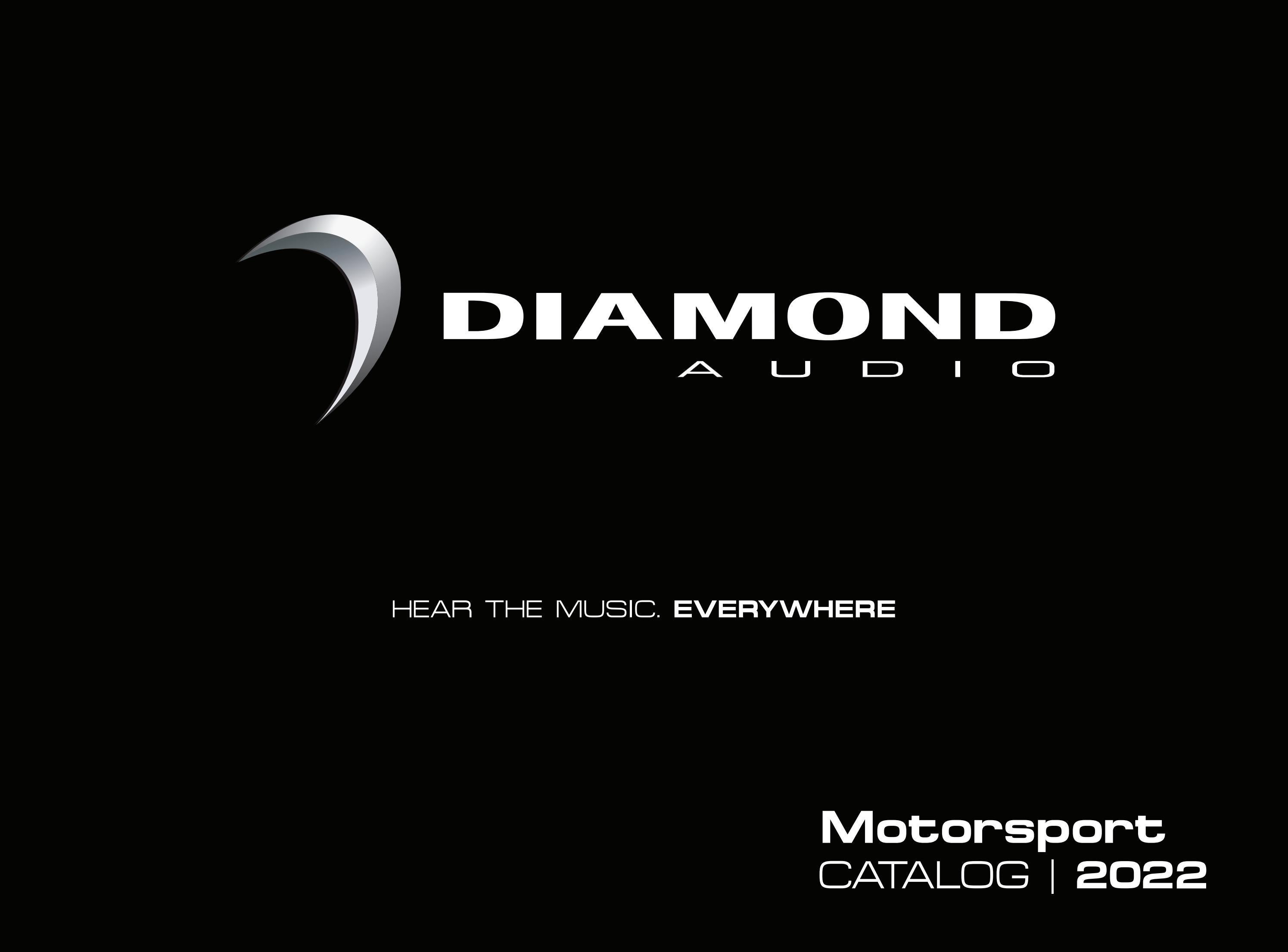 Diamond Audio 2022 Motorsports Catalog by CV & DA - Issuu