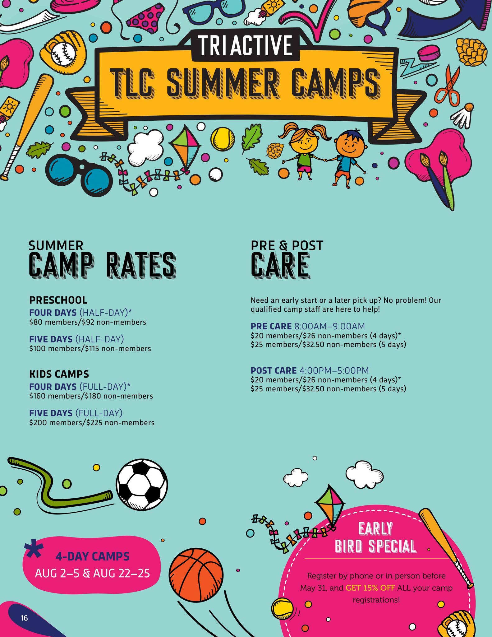 TLC Summer 2022 Program Guide by Tri Leisure Centre - Issuu