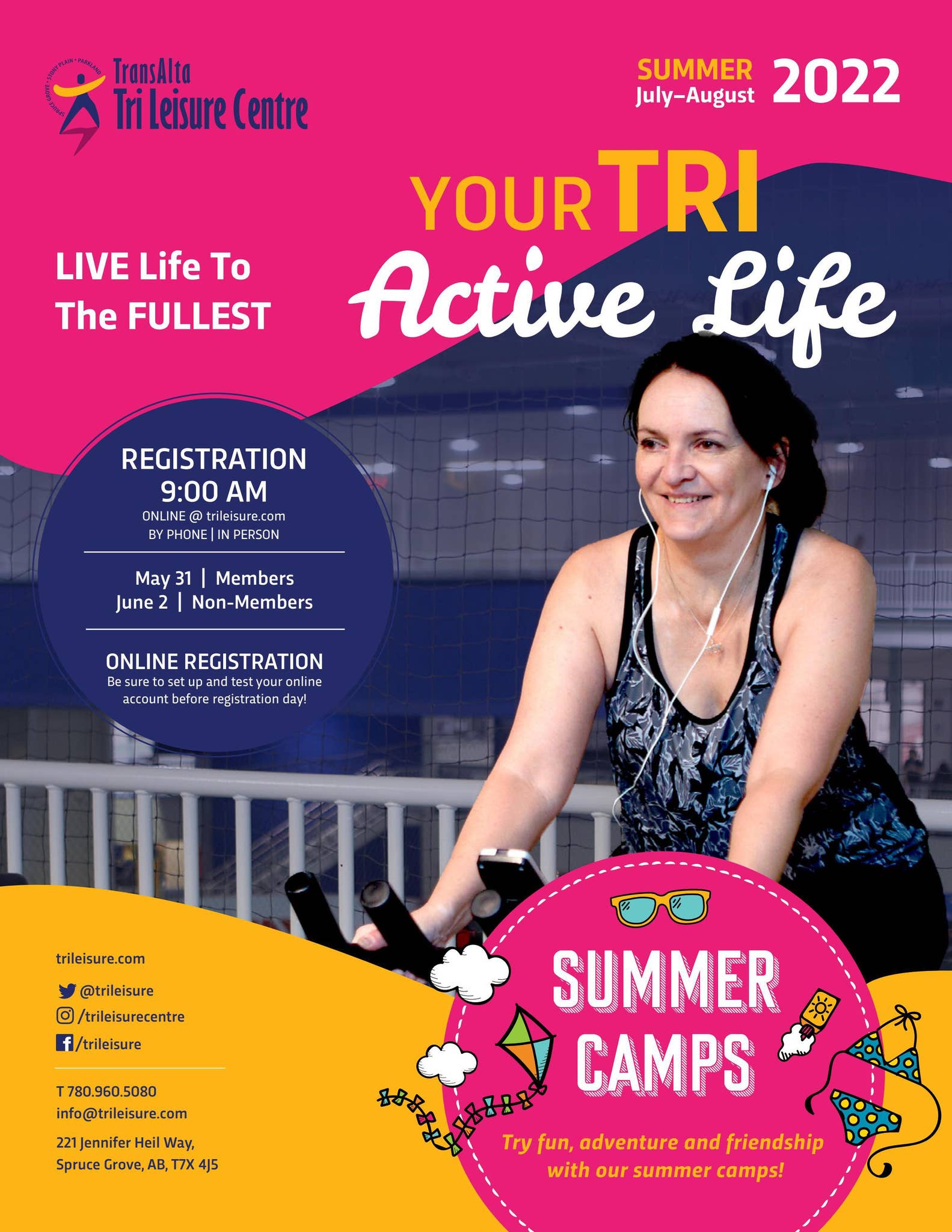 TLC Summer 2022 Program Guide by Tri Leisure Centre - Issuu
