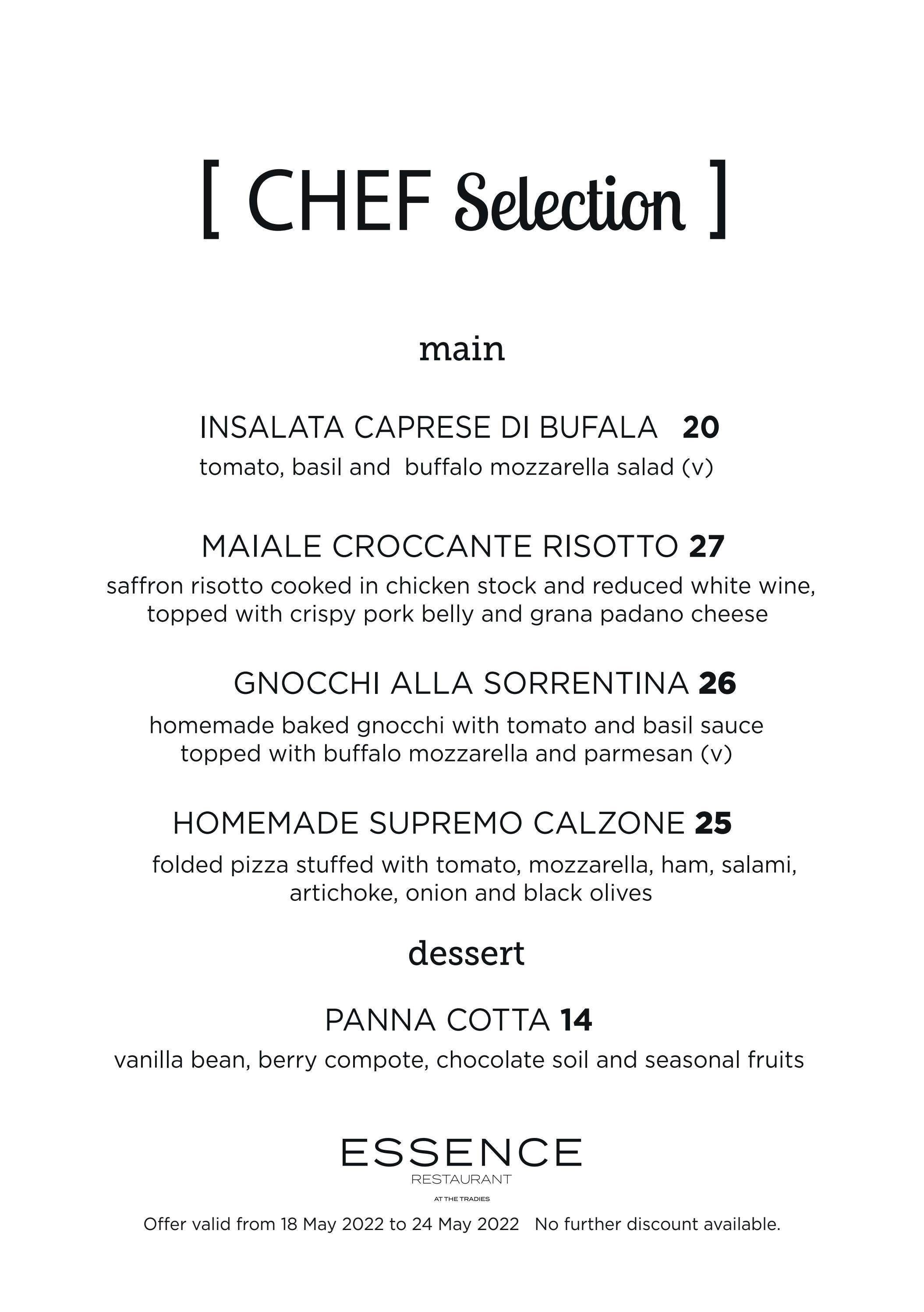 Chef selection 18-24 May by The Tradies - Issuu