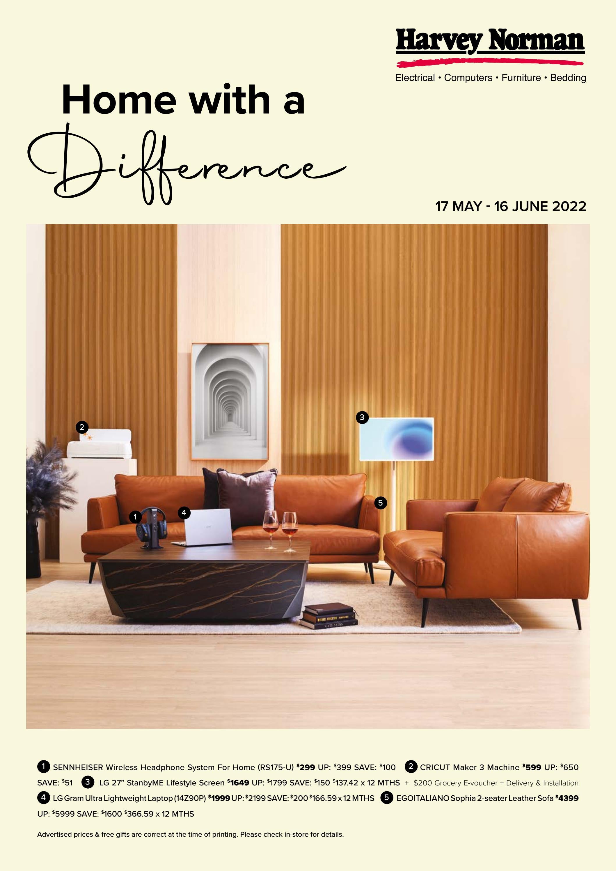 May Home Catalogue by Harvey Norman (South East Asia) - Issuu