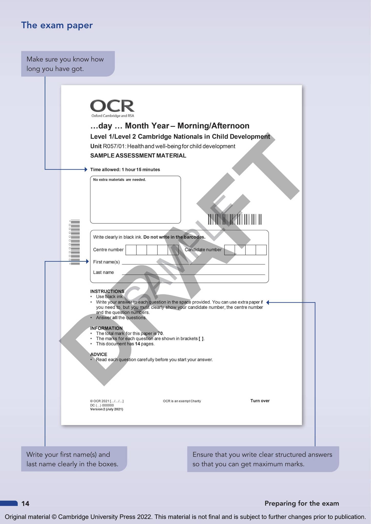 Cambridge Nationals Child Development Revision Guide Issuu Sample by ...
