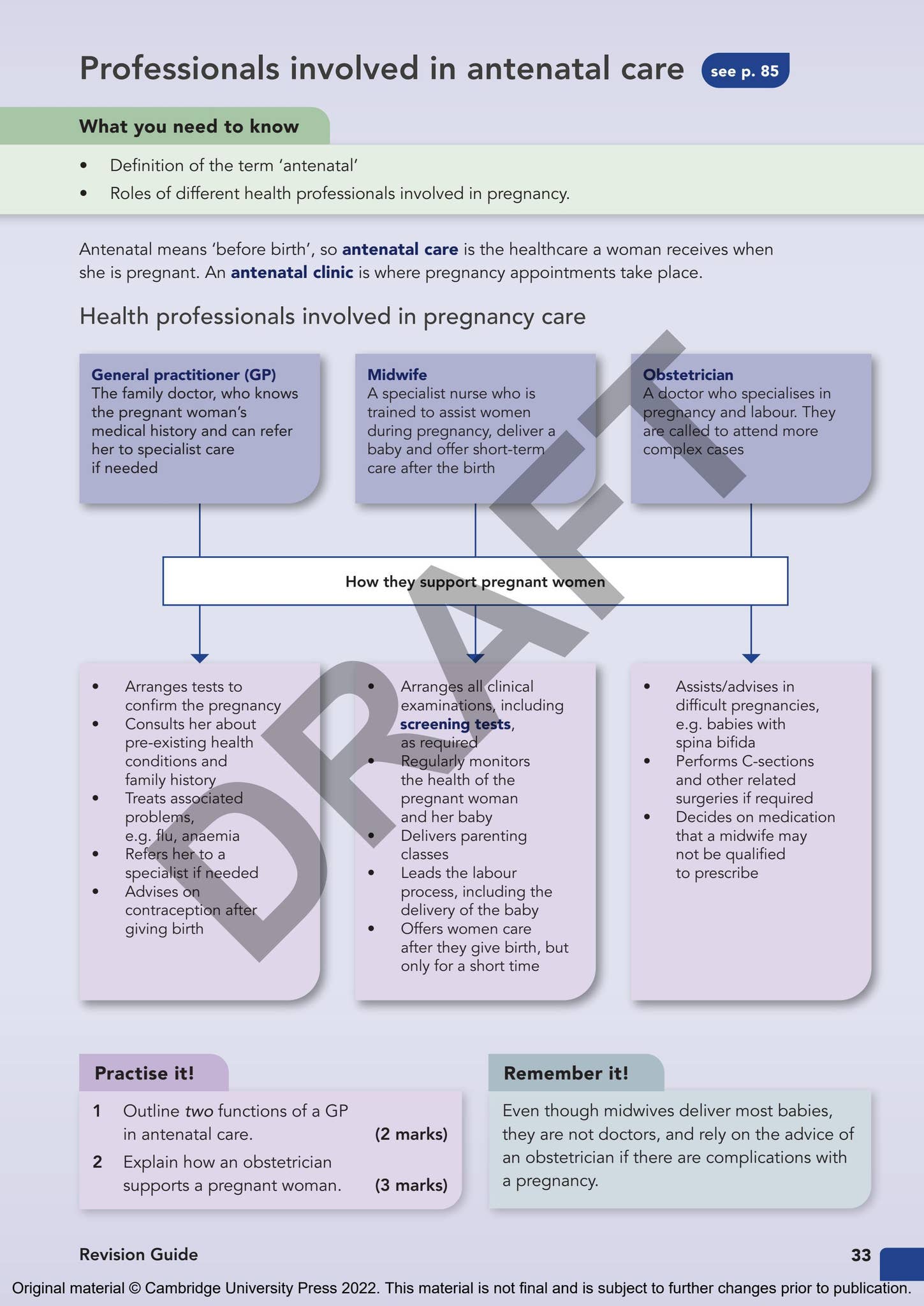 Cambridge Nationals Child Development Revision Guide Issuu Sample by ...