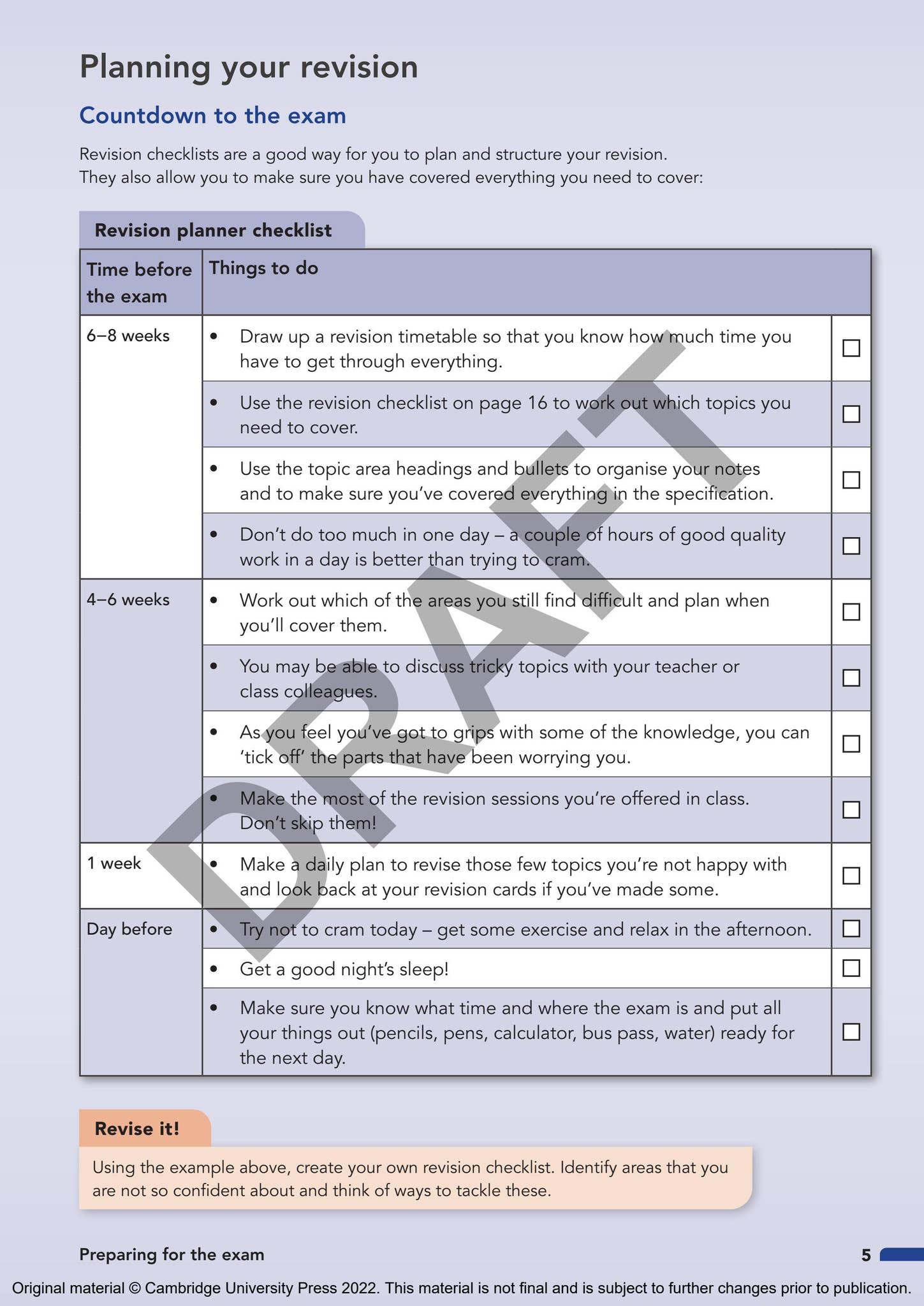 Cambridge Nationals Child Development Revision Guide Issuu Sample by ...