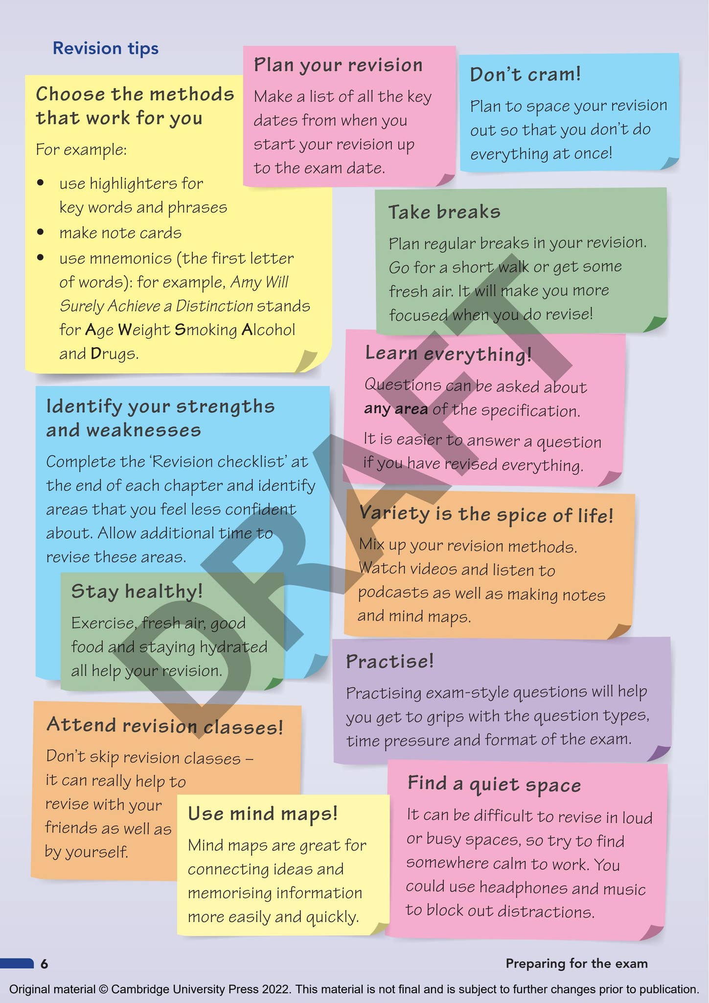 Cambridge Nationals Child Development Revision Guide Issuu Sample by ...