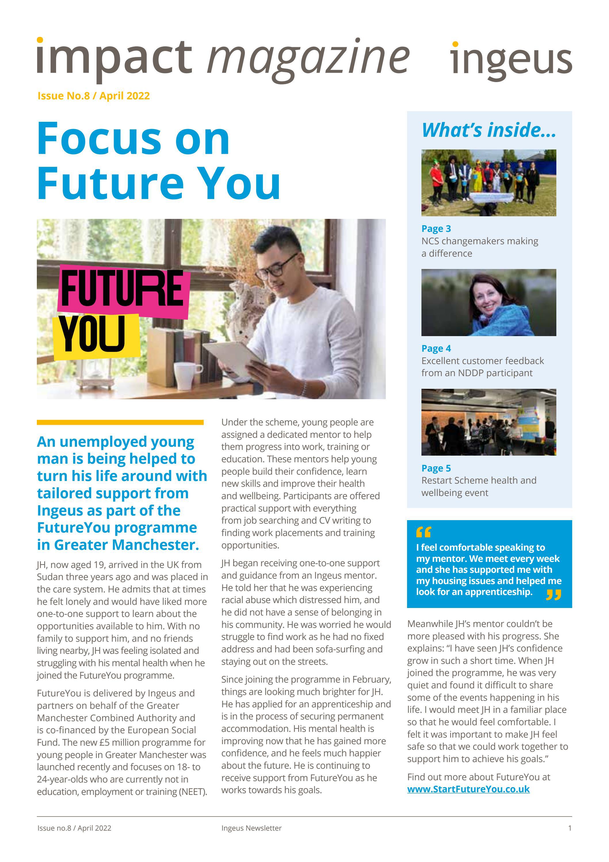 Impact newsletter - April by IngeusUK - Issuu