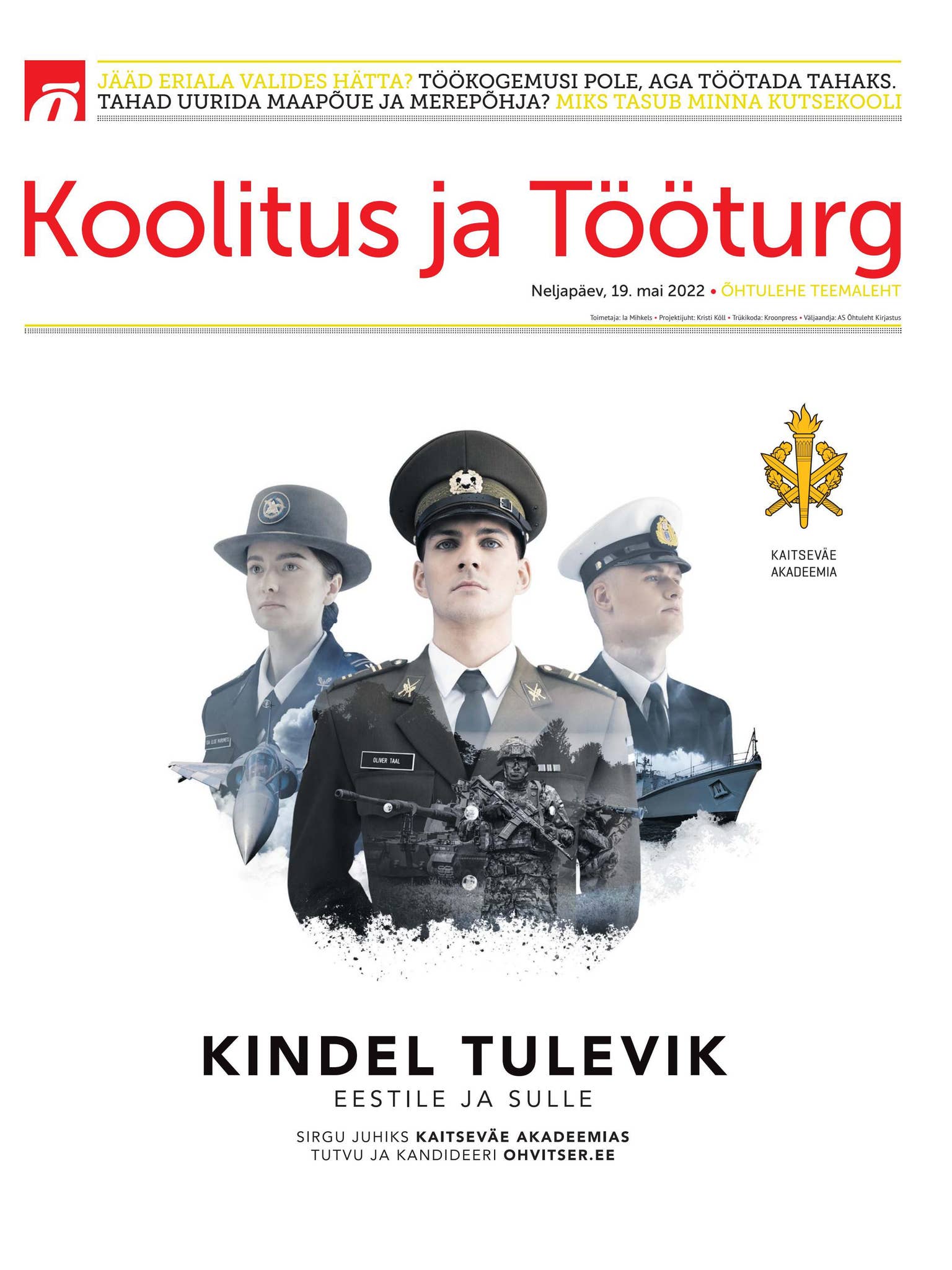 Koolitus ja Tööturg mai 2022 by SL Õhtuleht AS - Issuu