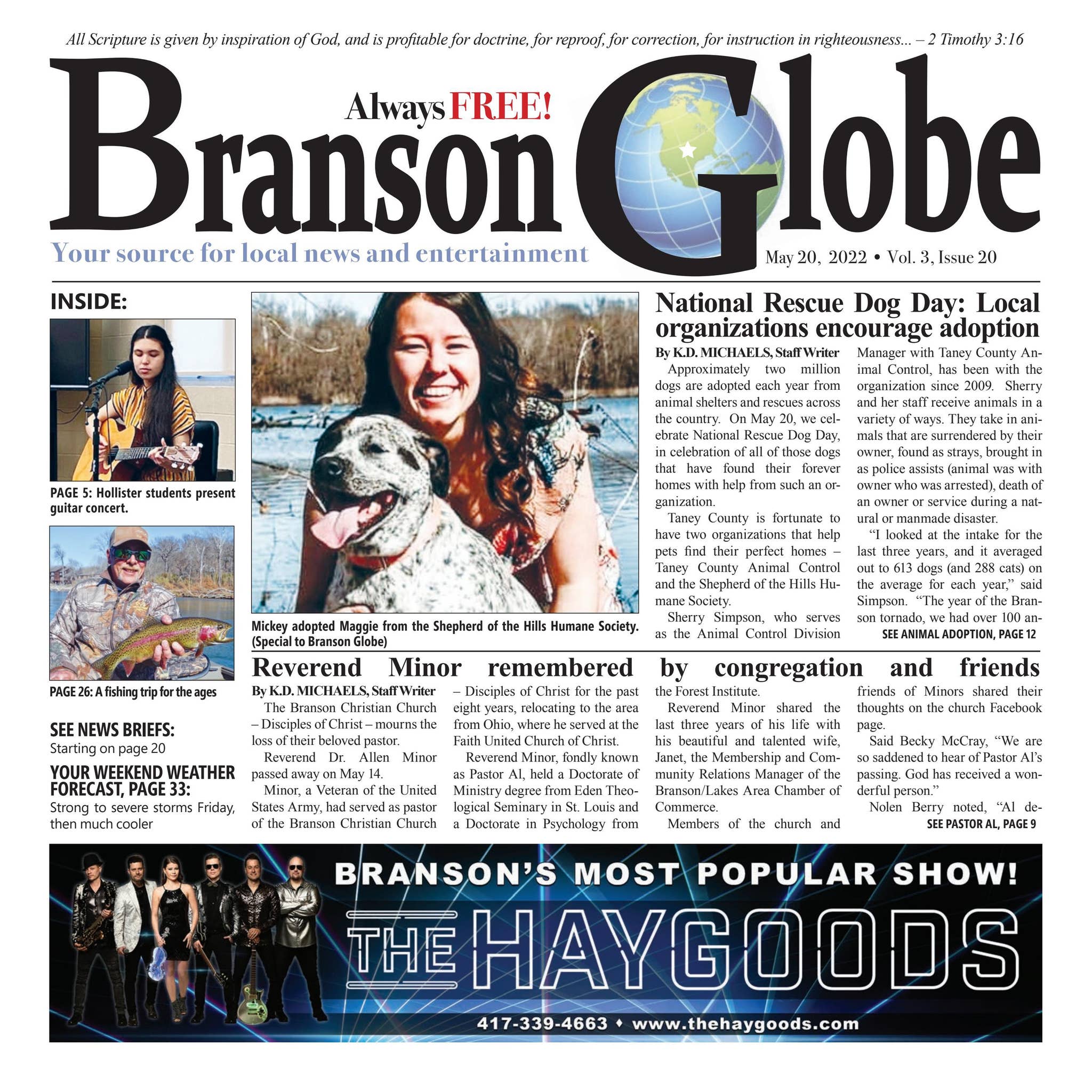 Branson Globe, May 20, 2022 by bransonglobe - Issuu