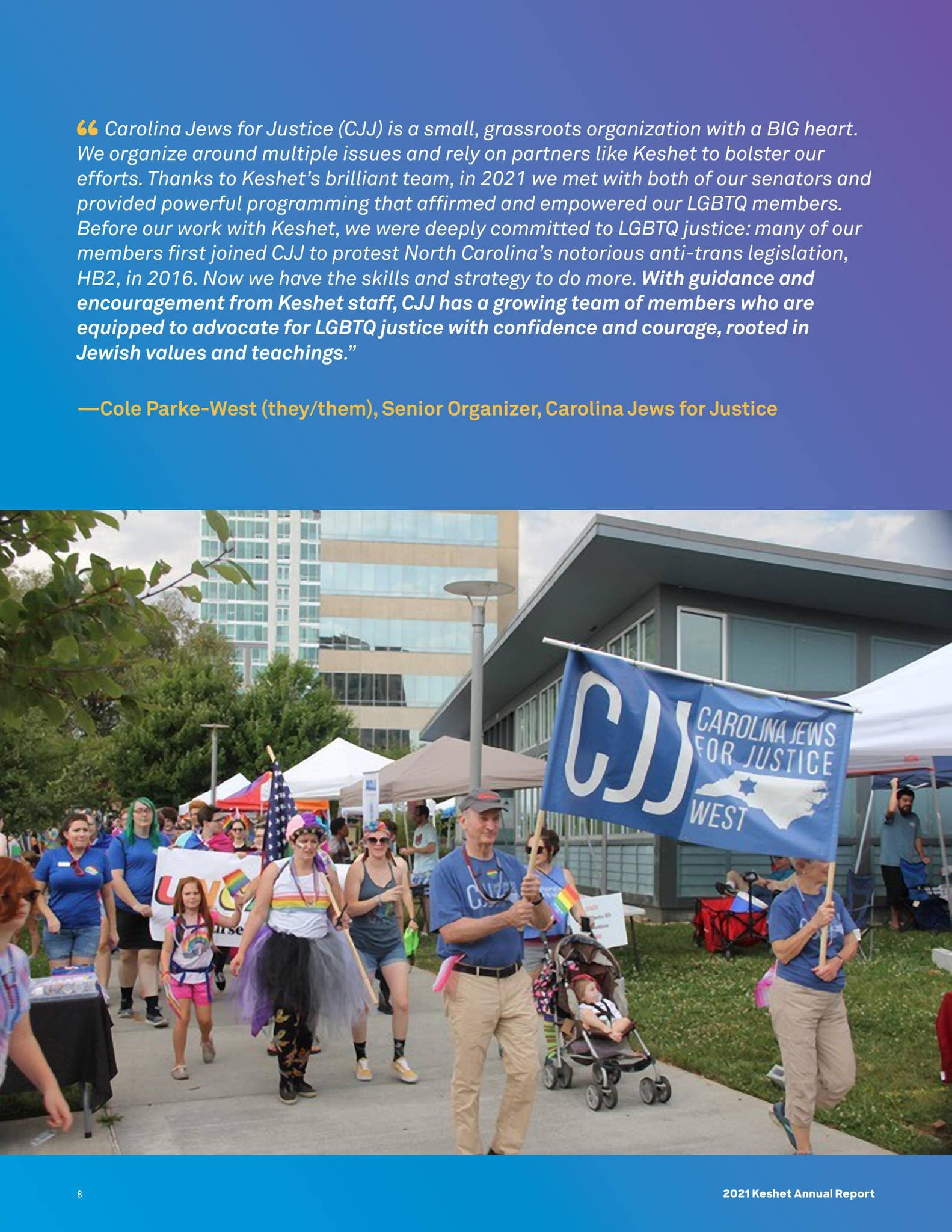 Keshet 2021 Annual Report by Keshet - For LGBTQ+ Equality in Jewish ...