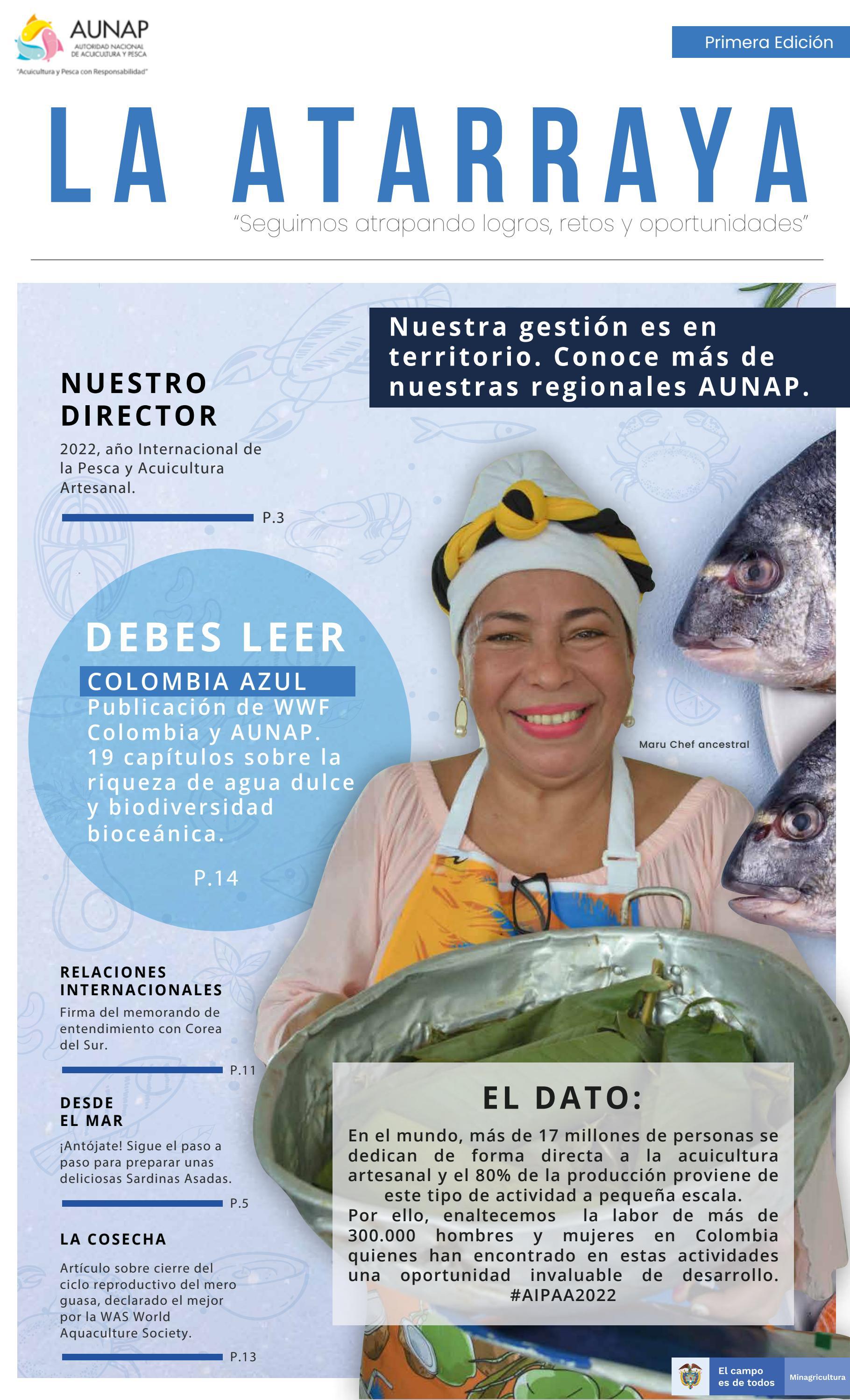 La Atarraya Edición 1 2022 by comunicaciones-aunap.gov - Issuu