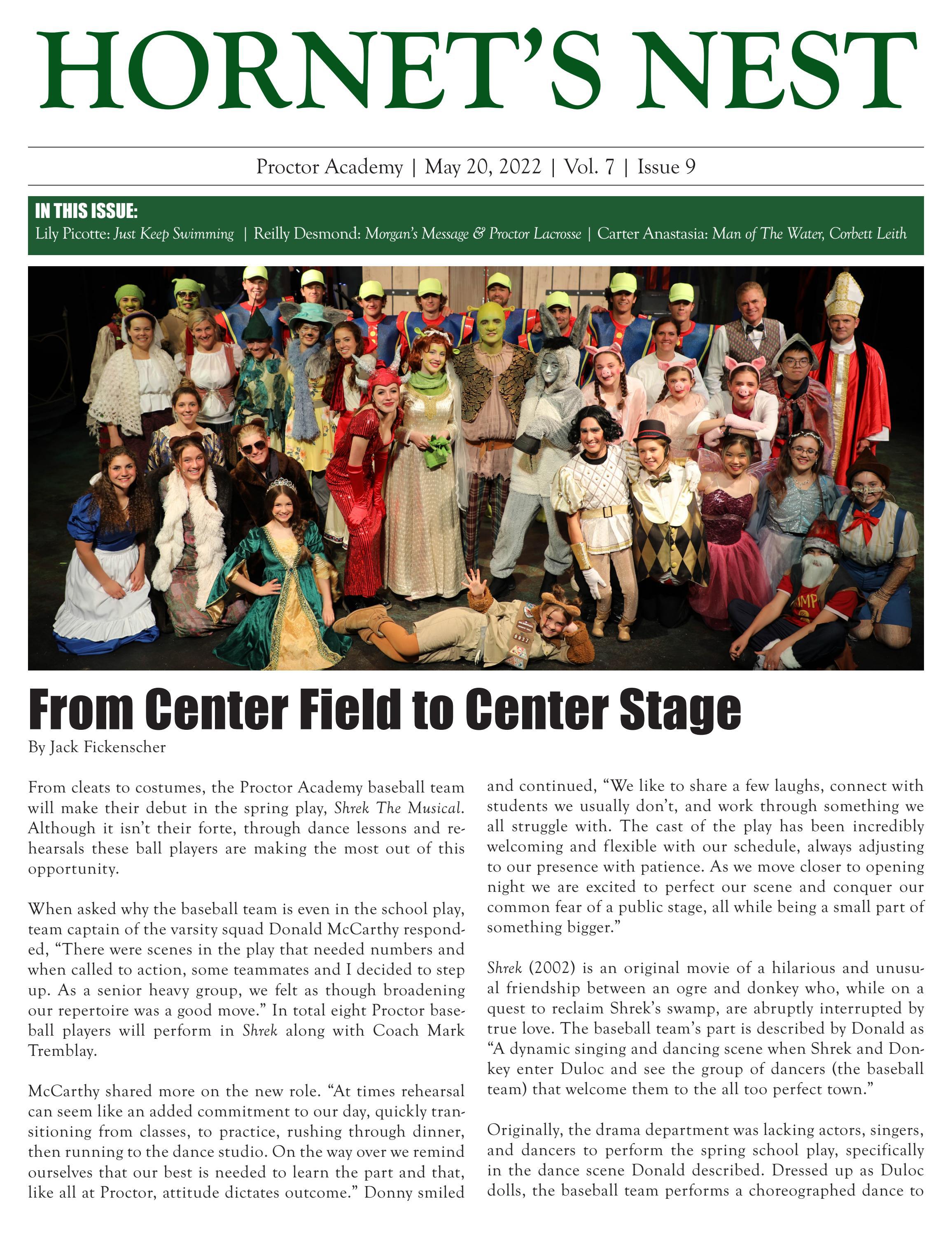 Hornet's Nest | May 20, 2022 | Vol. 7 | Issue 9 by Proctor Academy - Issuu