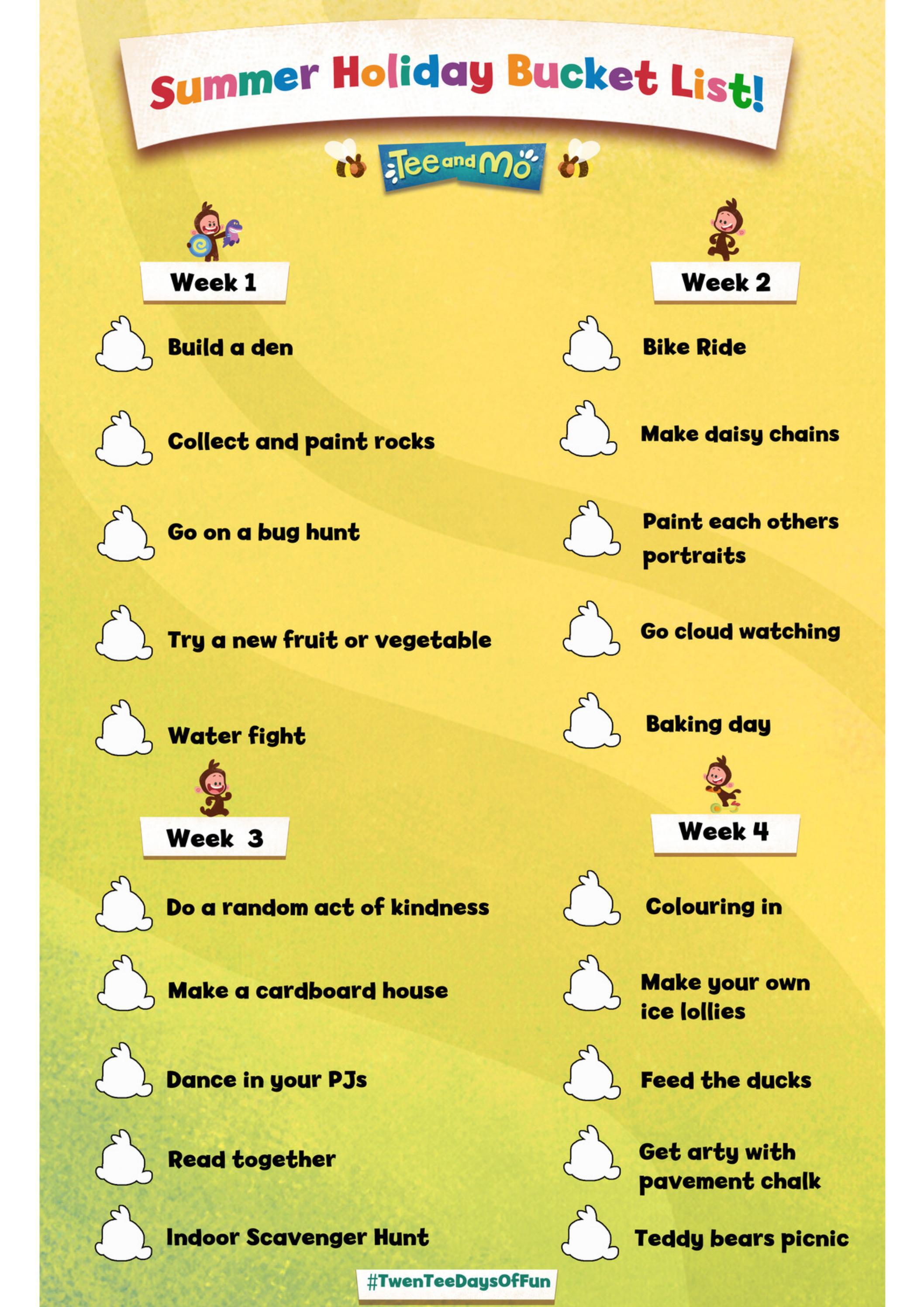 Tee and Mo Summer Holiday List by harpercollinschildrens - Issuu