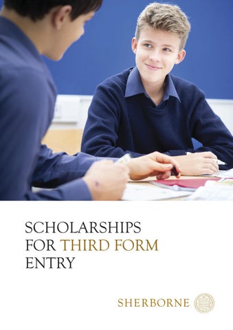 Sherborne School Scholarships For Third Form Entry By Shelleys The
