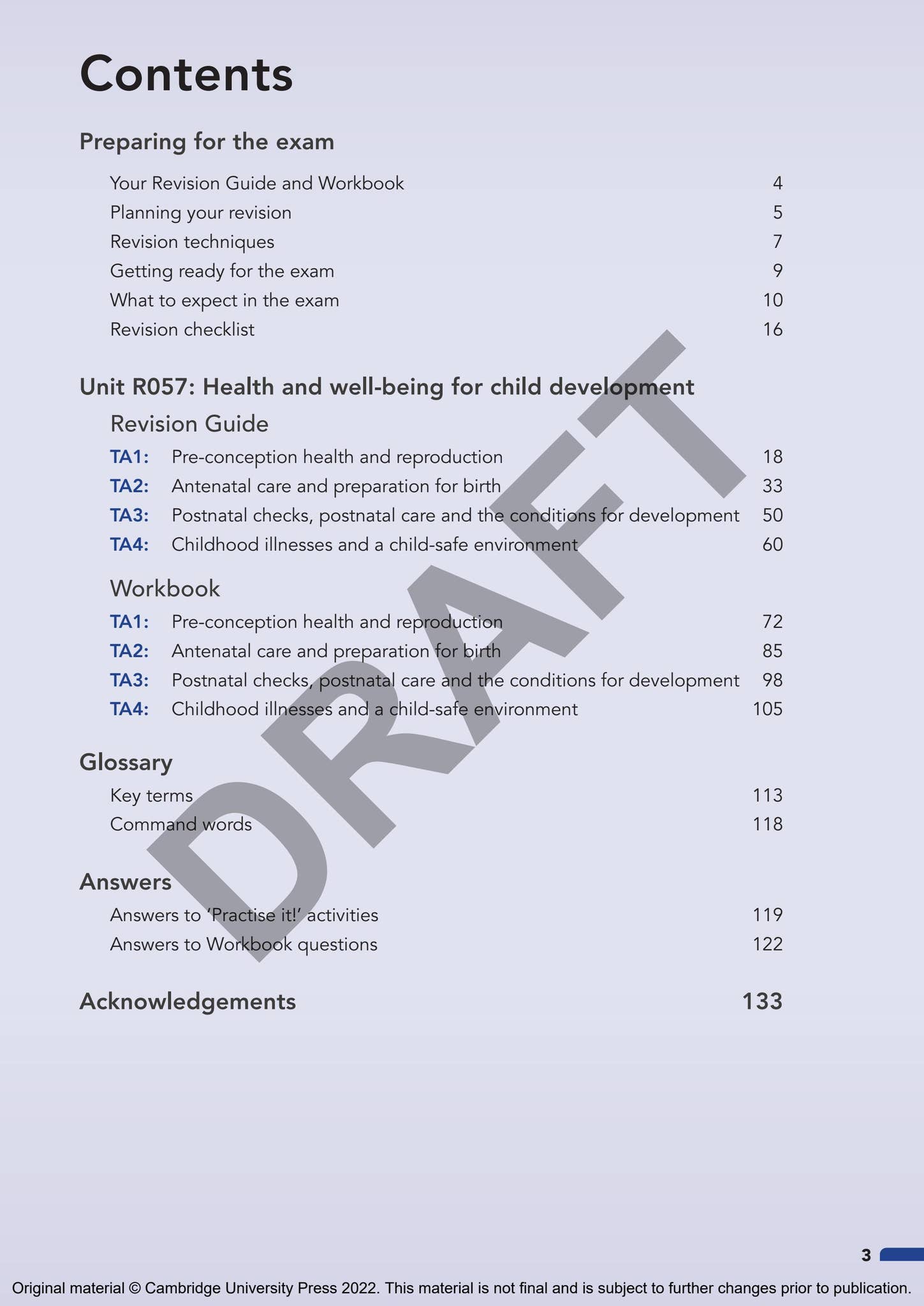 Cambridge Nationals Child Development Revision Guide Issuu Sample by ...