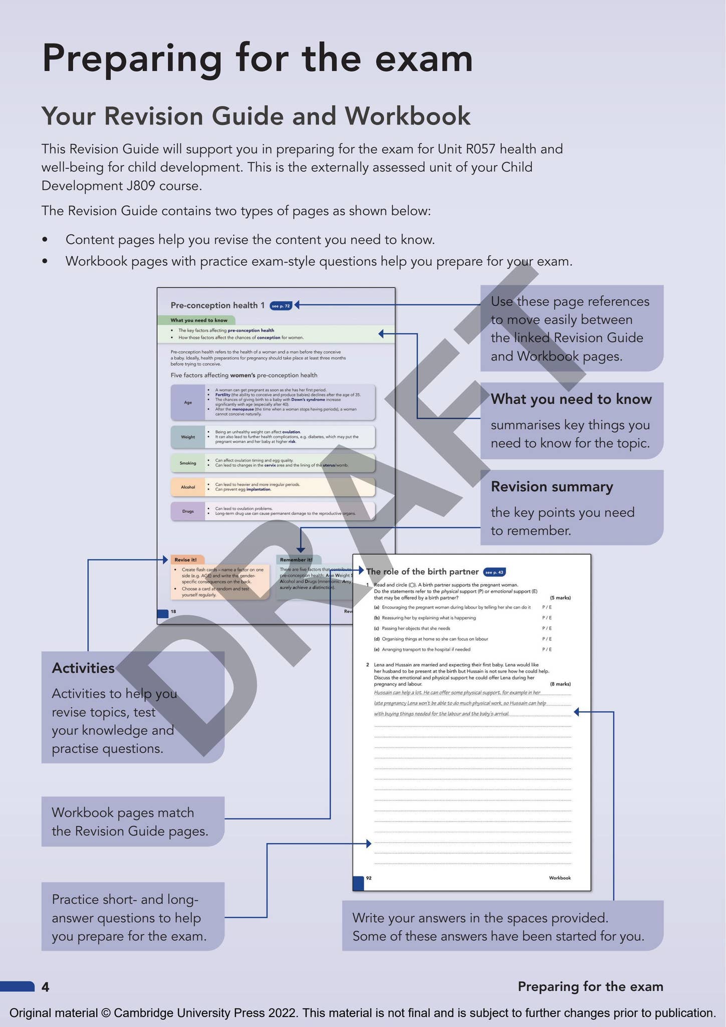 Cambridge Nationals Child Development Revision Guide Issuu Sample by ...