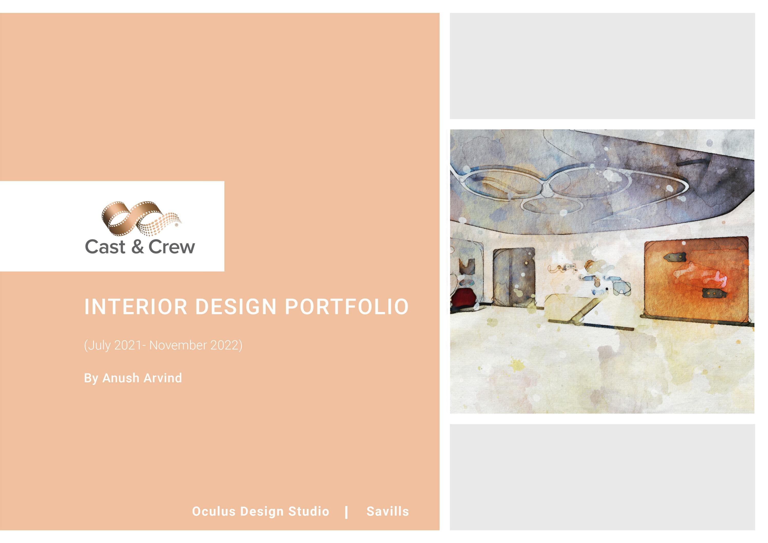 Cast & Crew - Interior Design Portfolio by Anush Arvind - Issuu